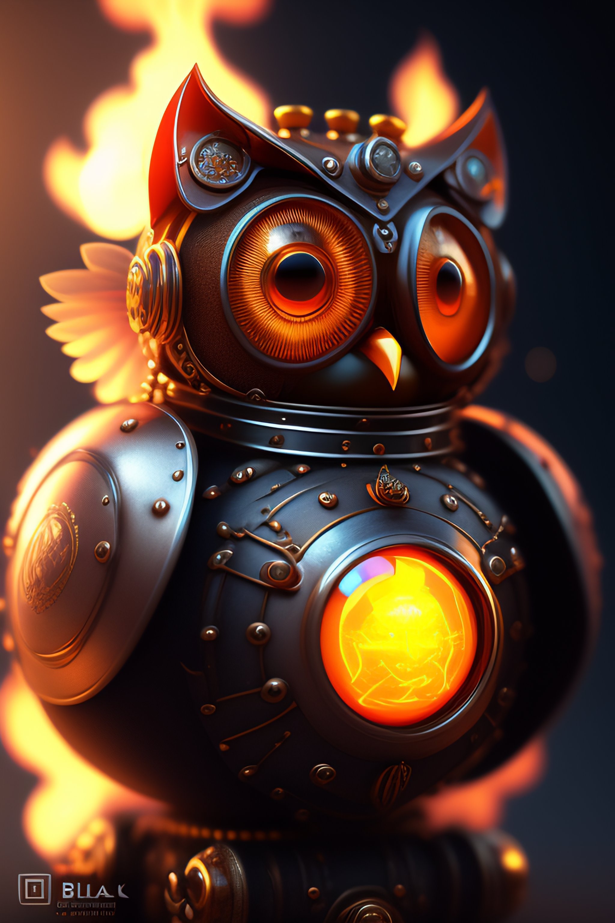 Lexica - A cute adorable portrait of a rusty and dirty steampunk ...