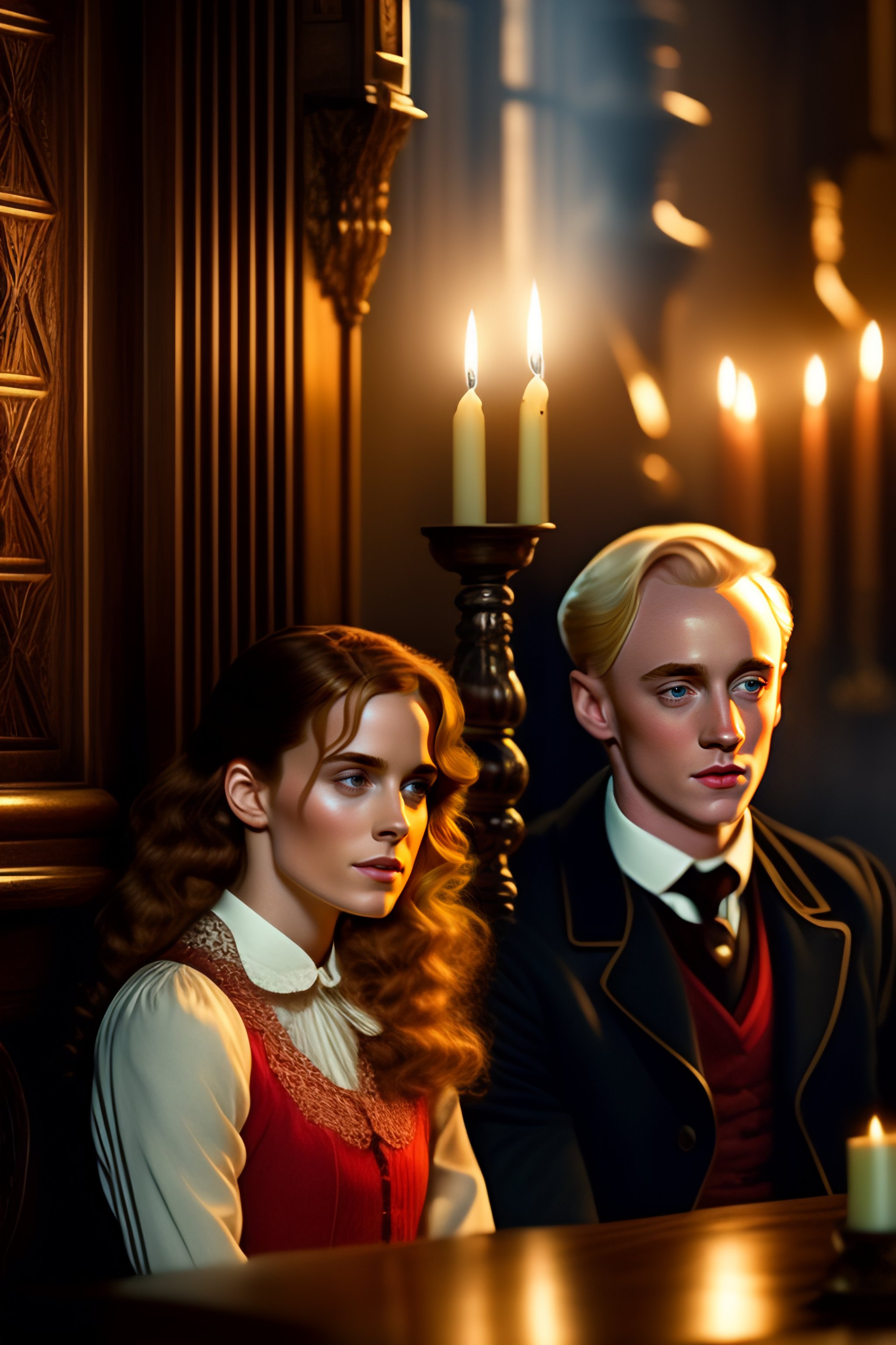 Malfoy And Hermione Fan Art
