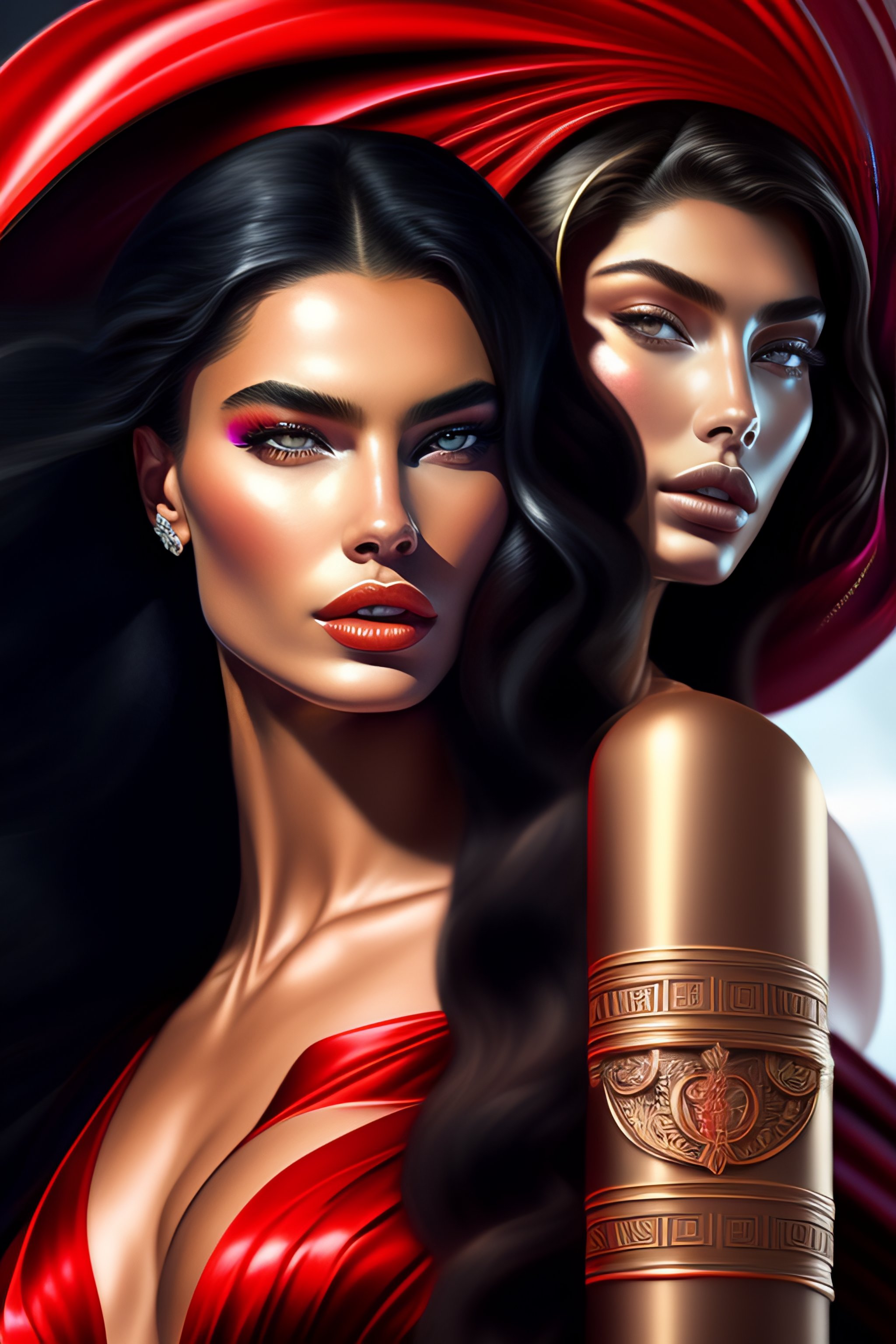 Lexica - Ultra realistic illustration, a stunningly beautiful greek ...