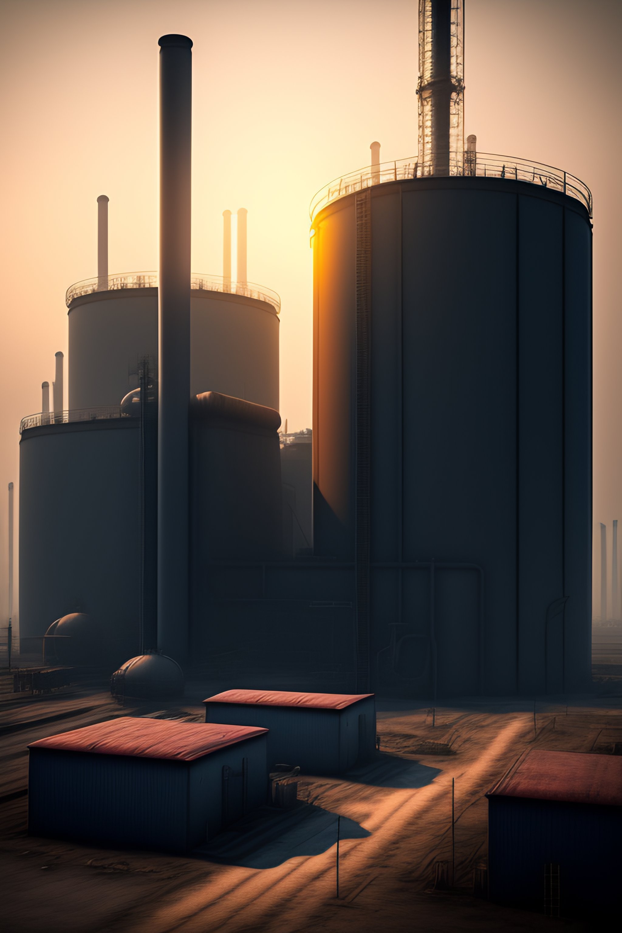 Lexica - Soviet Postapocalypse atmosphere, Industrial Factory yard ...
