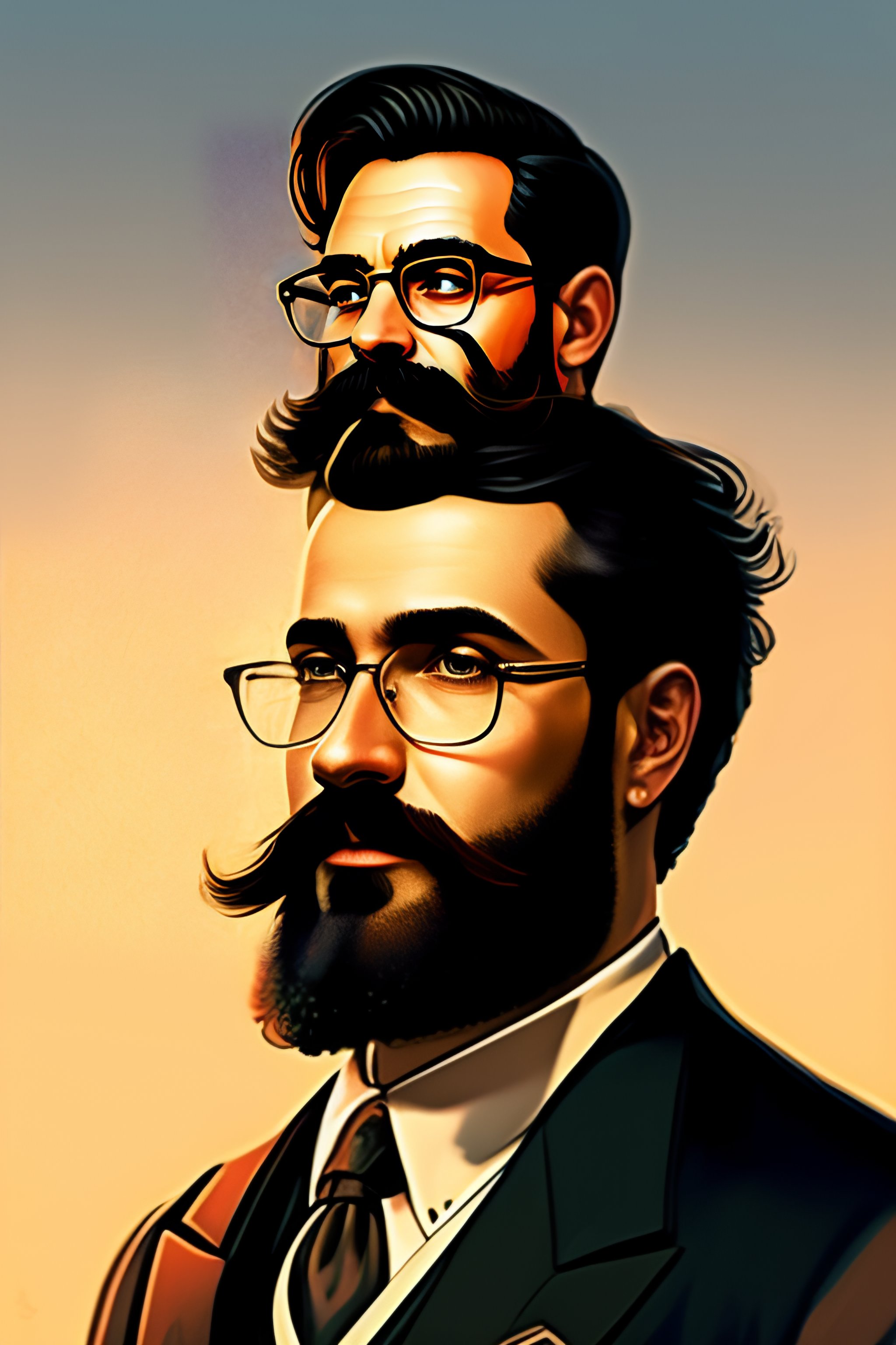 Lexica - Portrait of a 38 years old parapsychologist, in 1920, with ...