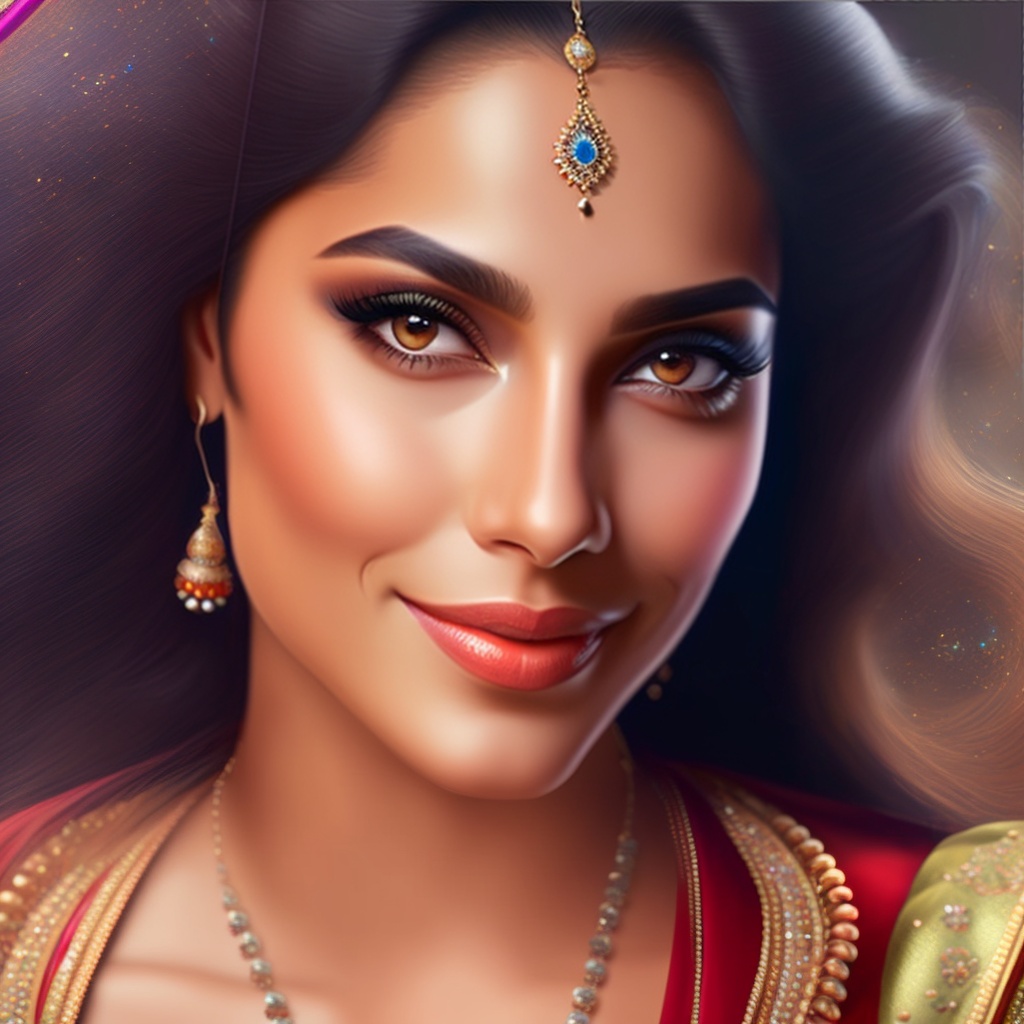 Lexica - Make her bollywood queen