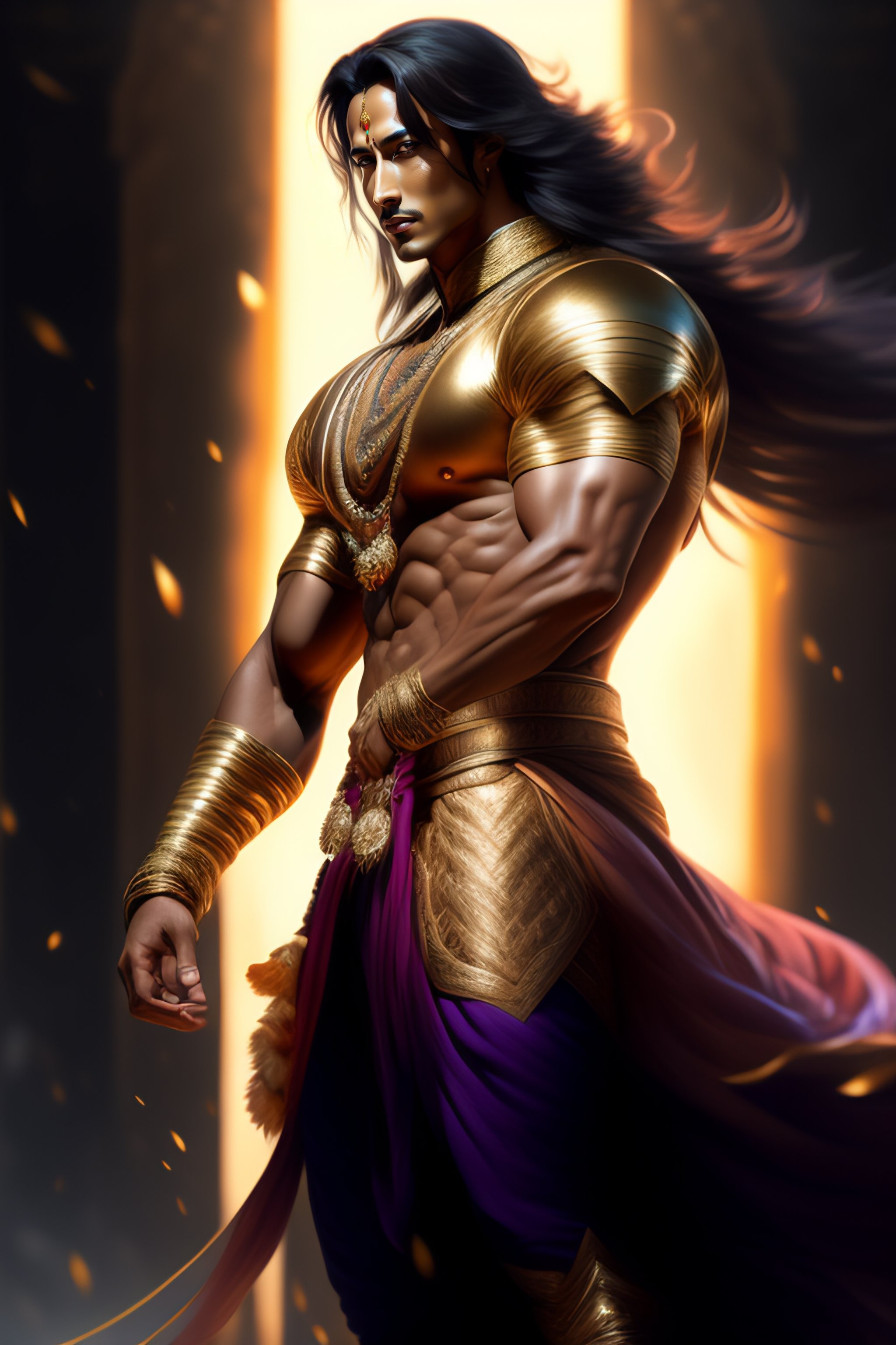 Mahabharata Characters Animation