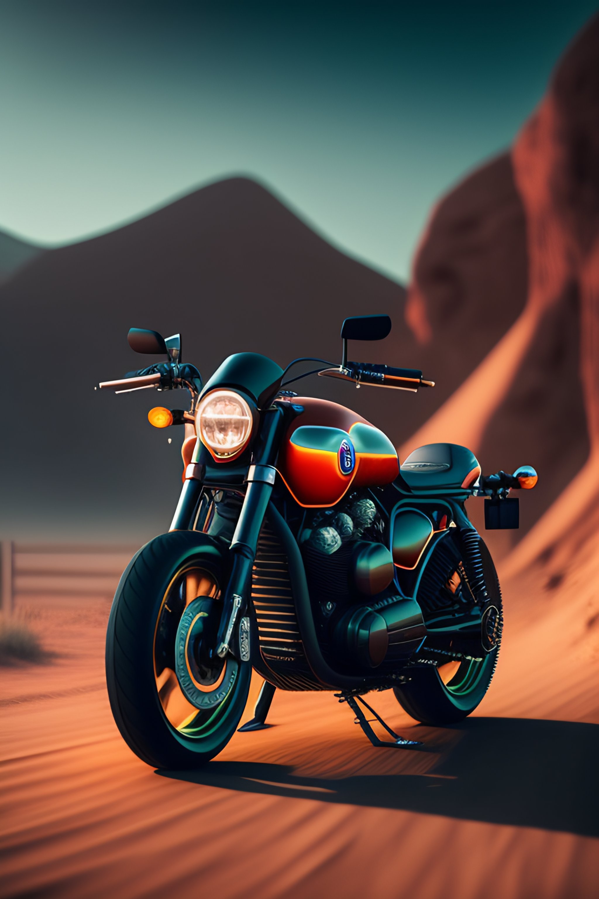 Lexica - Simon stalenhag,8k resoultion,hyper realstic , motorcycle ...