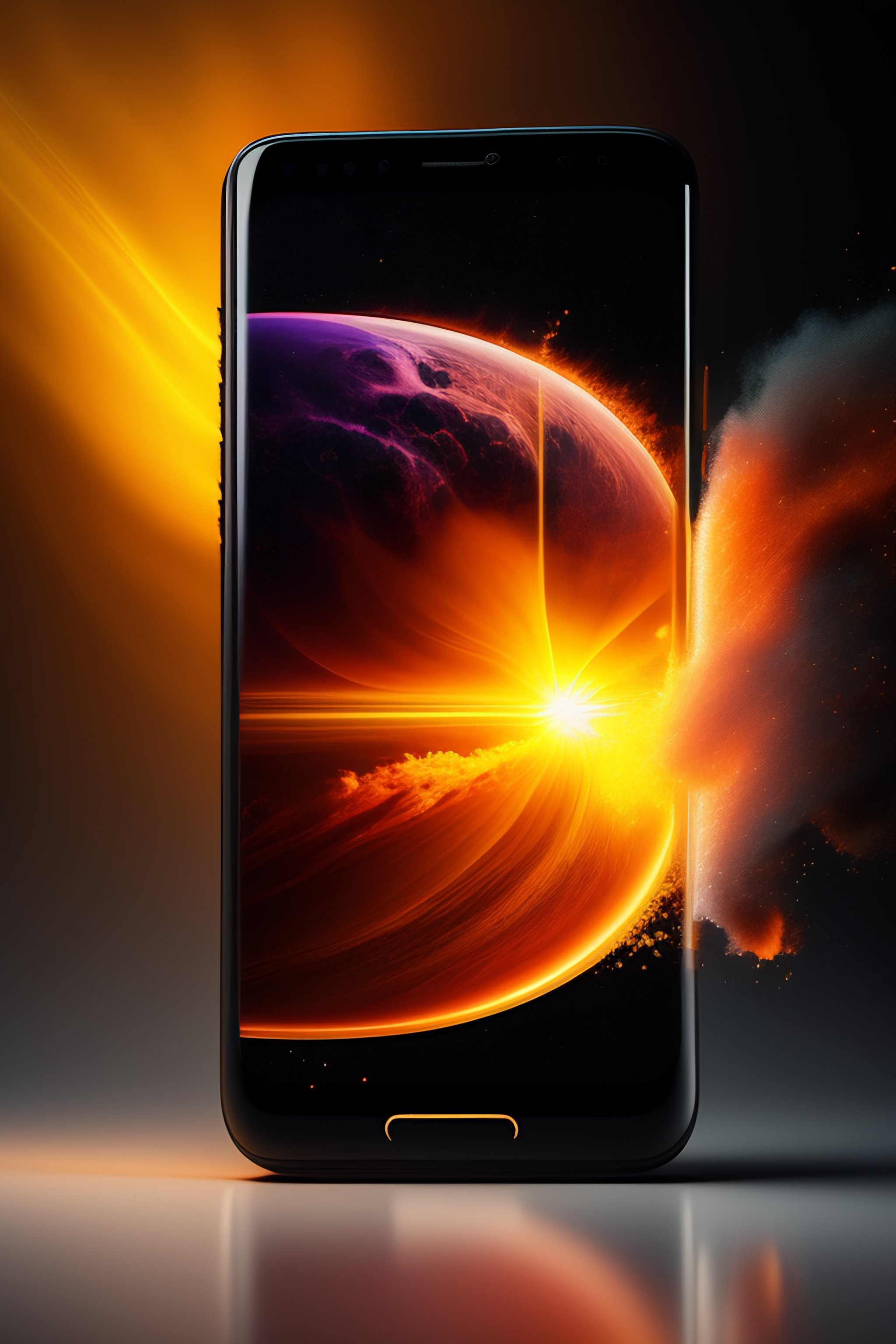 Lexica - An phone exploding 8k