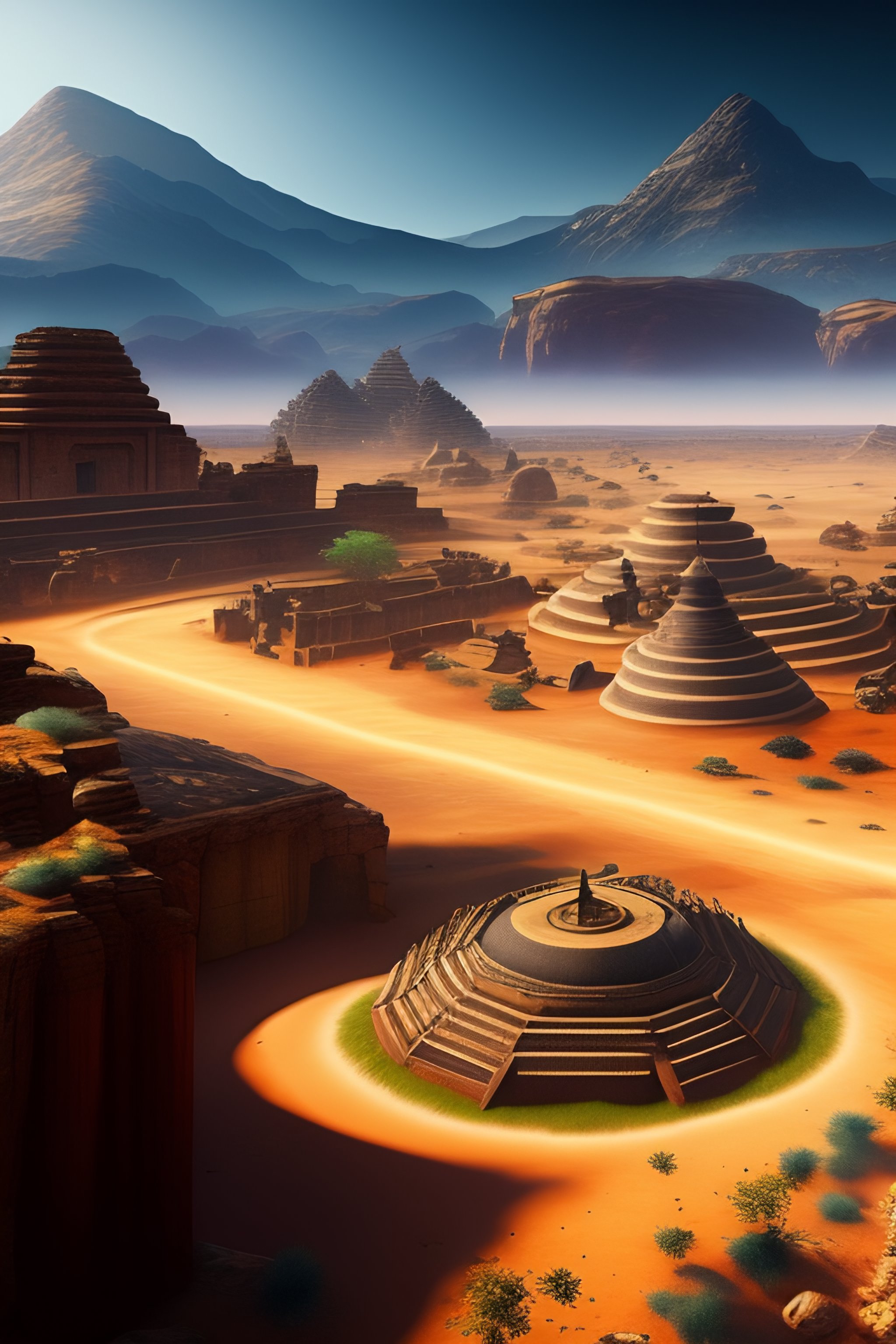 Fantasy War Landscape