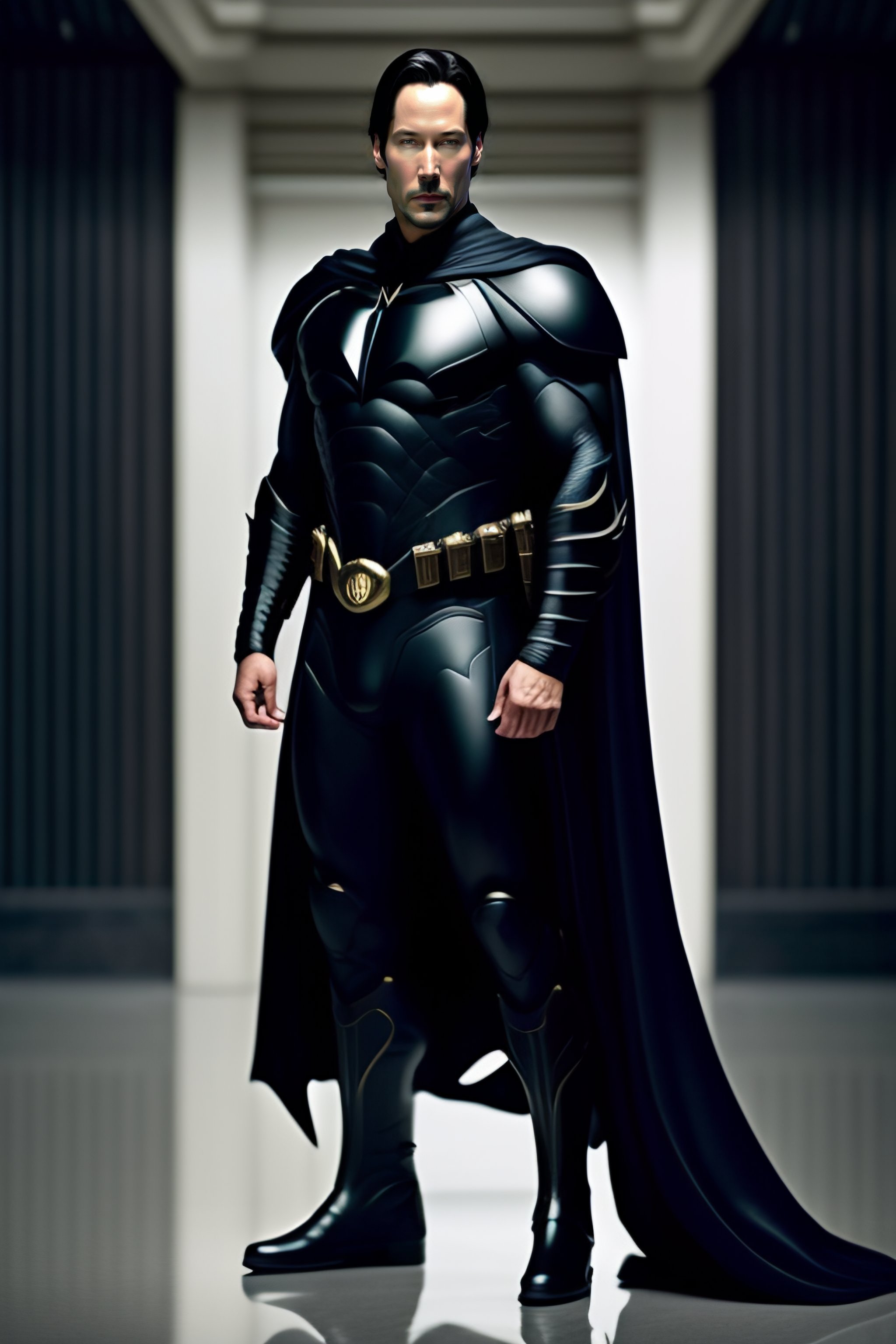 Lexica - Keanu reeves as bruce wayne with batsuit in batman movie, full ...