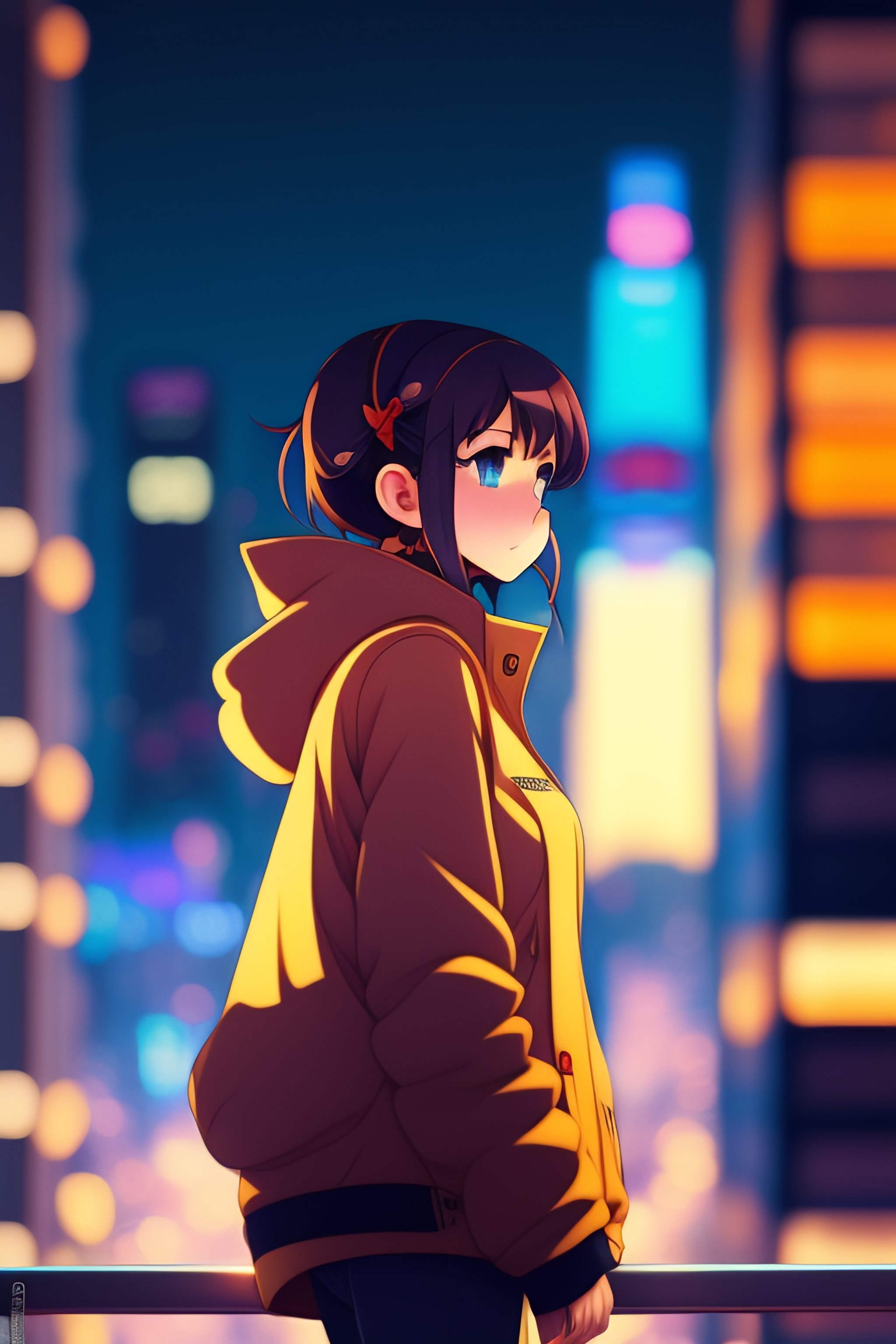 Lexica - A girl, makoto shinkai style, anime, Japan animation ...