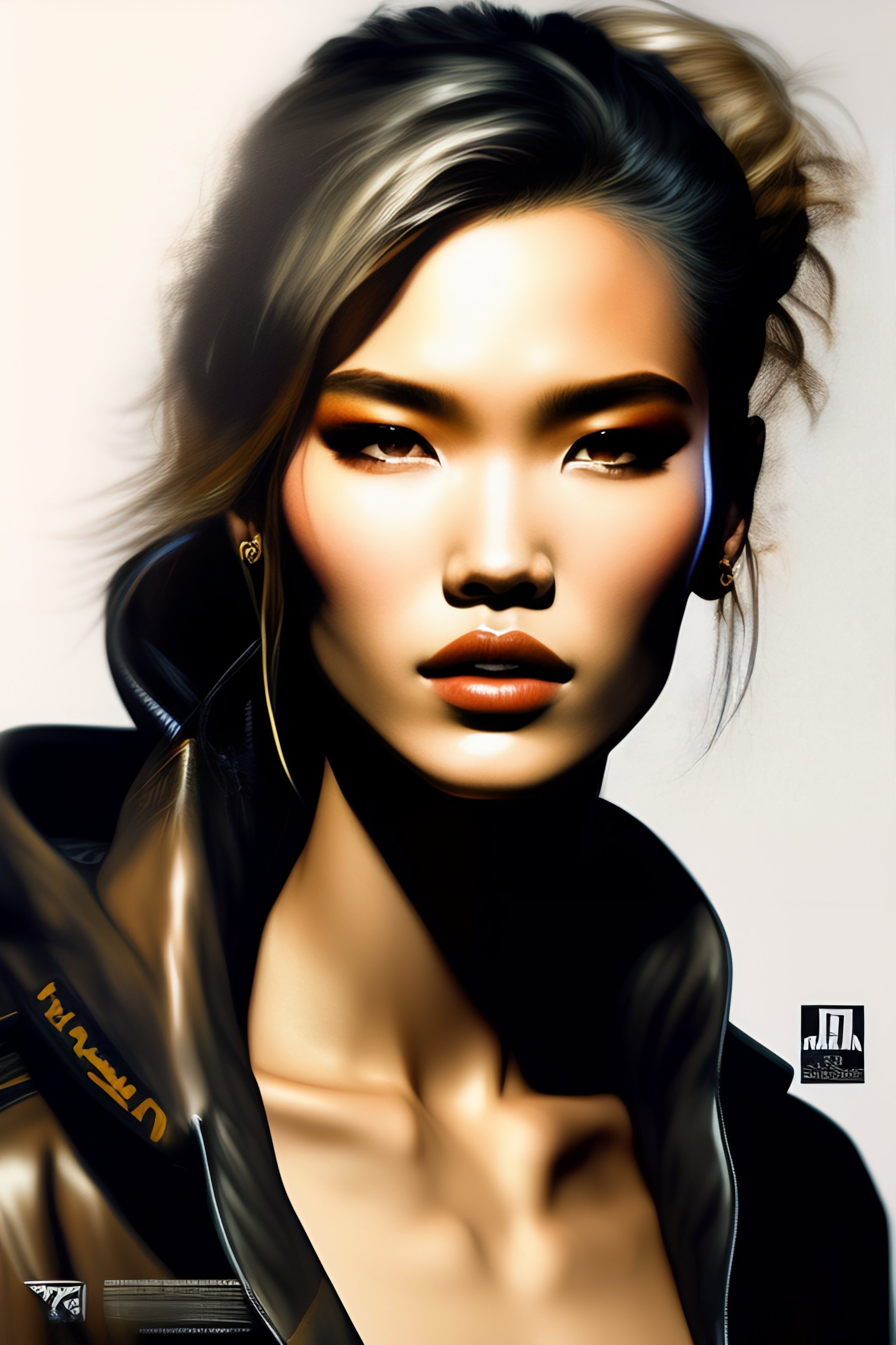 Lexica - Full body art by ironic and the iconic Yoji Shinkawa whit ...