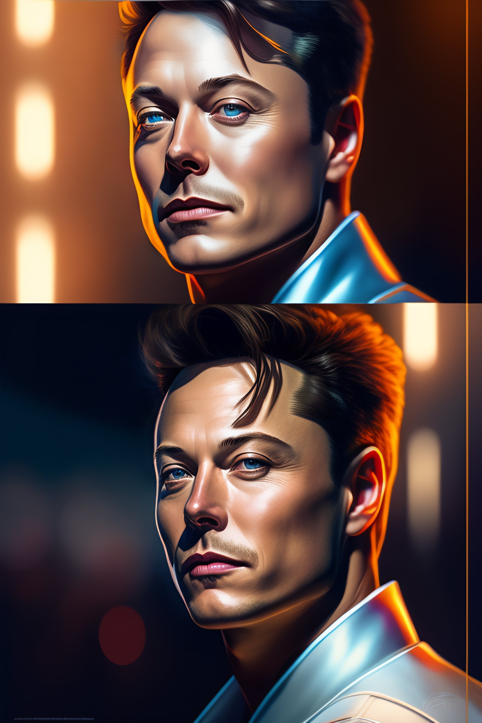 Lexica - Elon musk as marty mcfly, realistic portrait, symmetrical ...