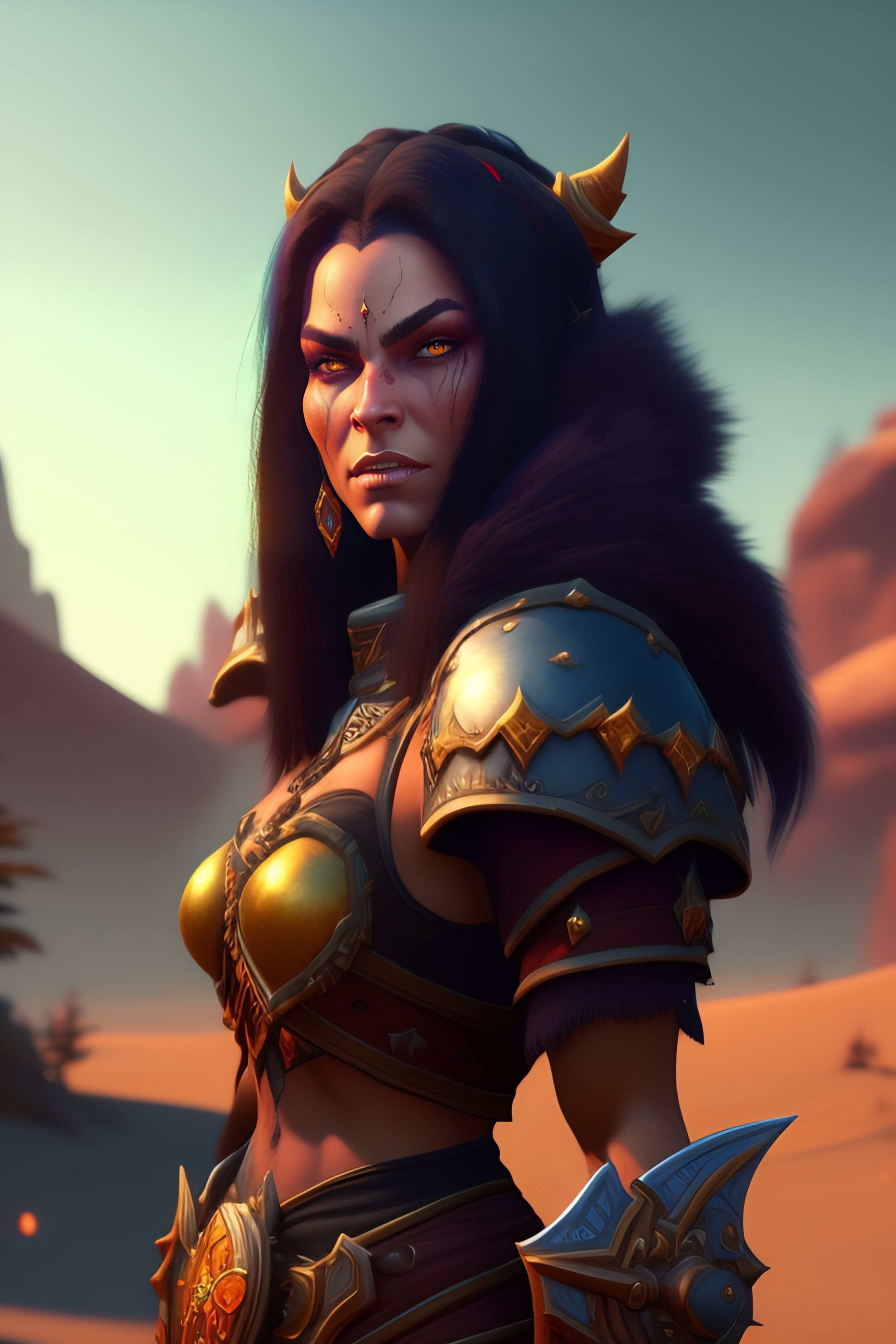 Female Orc Warcraft