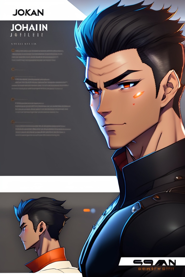 Lexica - Johan Character Design: Johan is a captivating anime character ...