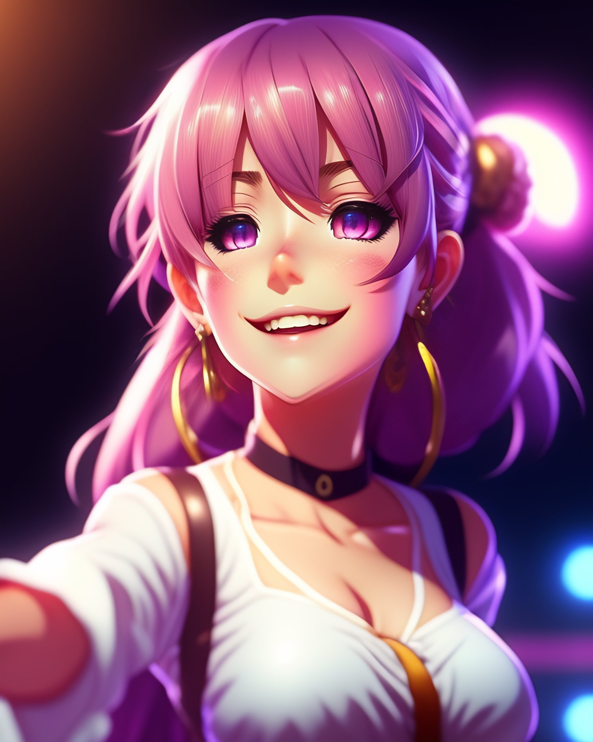 Lexica - Portrait of an anime character hyper realistic, Idol character ...