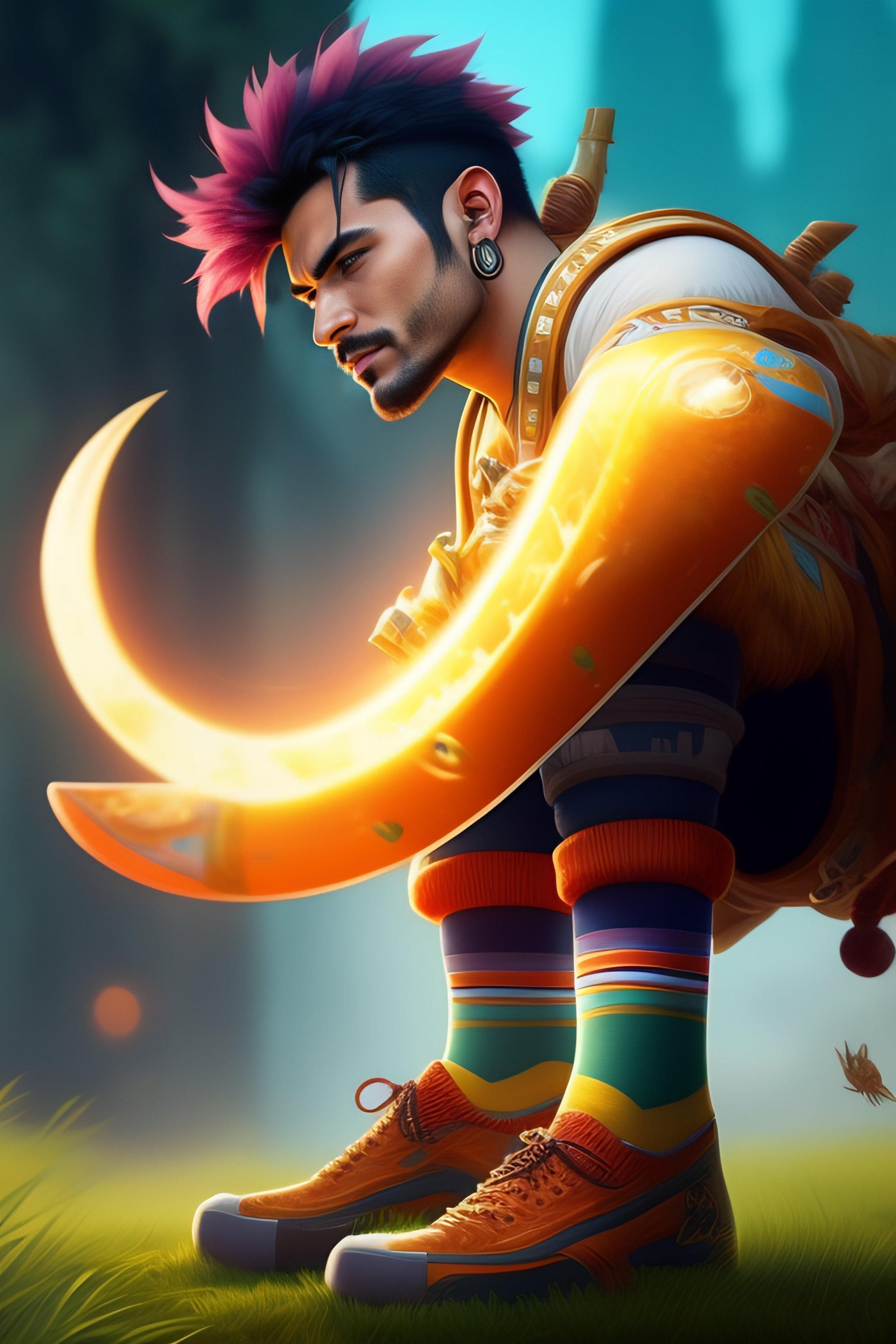 Lexica - World of warcraft streamer payo wearing socks