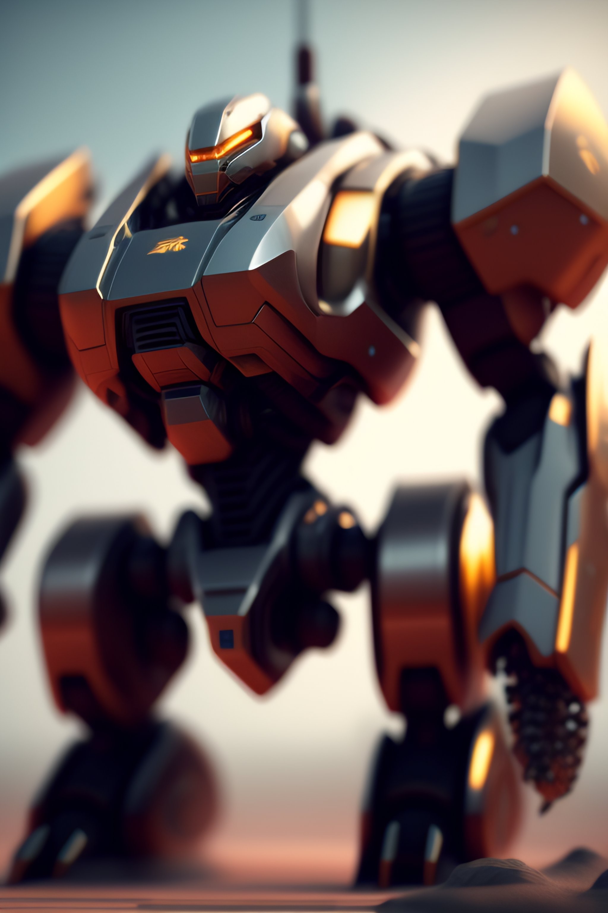 Lexica - Mecha war machine, 3d rendered, highly detailed, 8k, octane ...