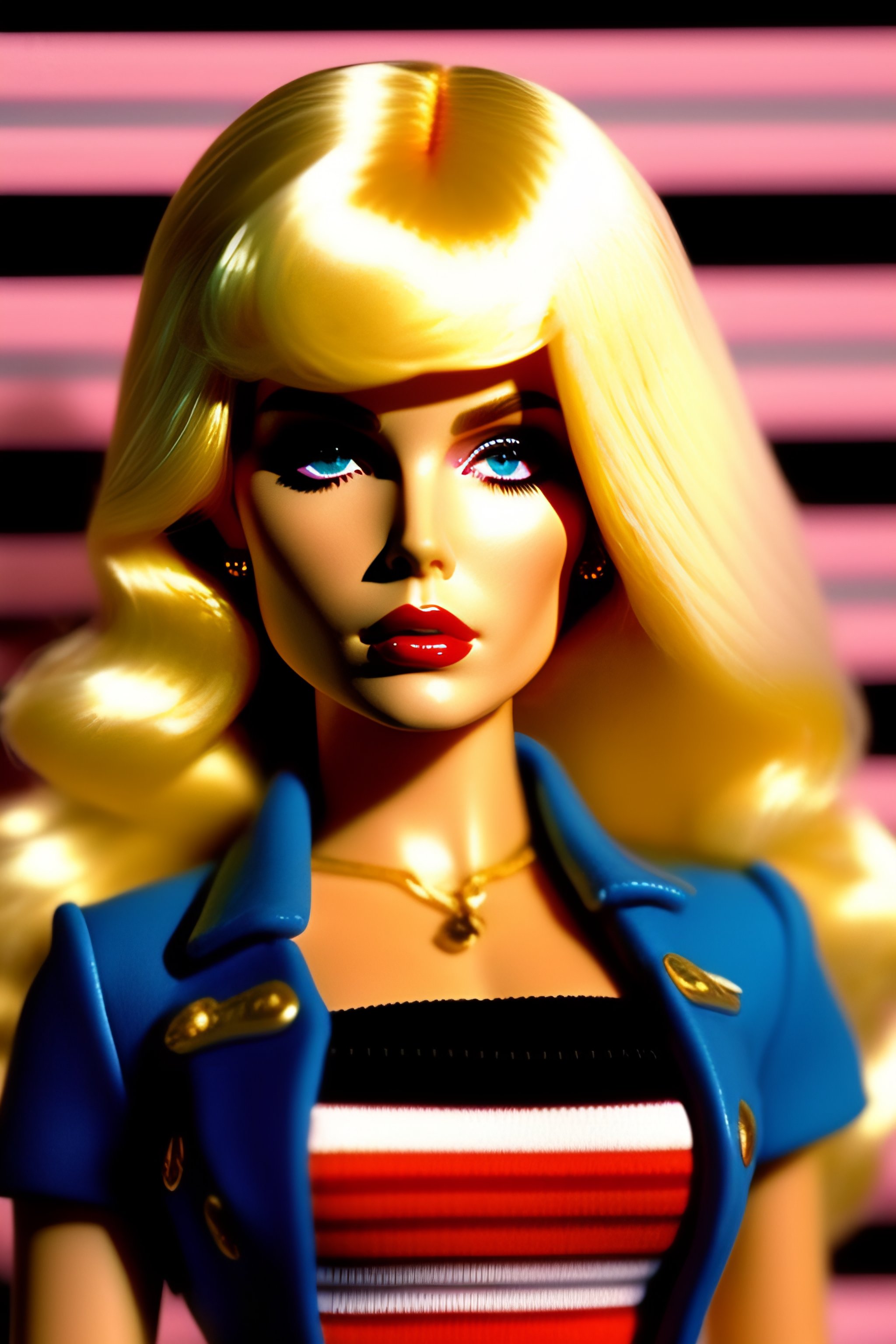 Lexica - Debbie Harry Blondie as a Barbie doll