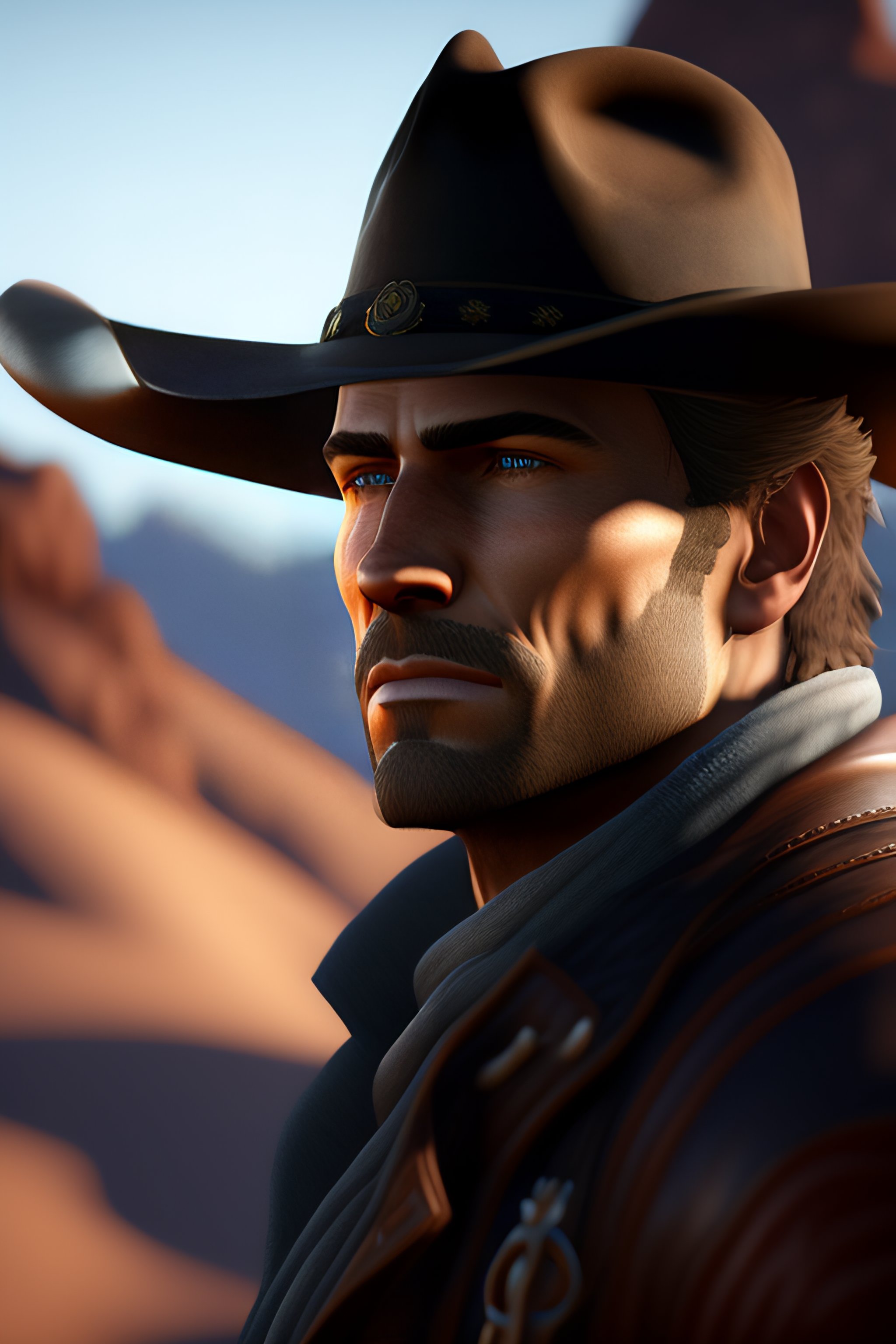 Lexica - Photorealistic Arthur Morgan, perfect, very detailed ...