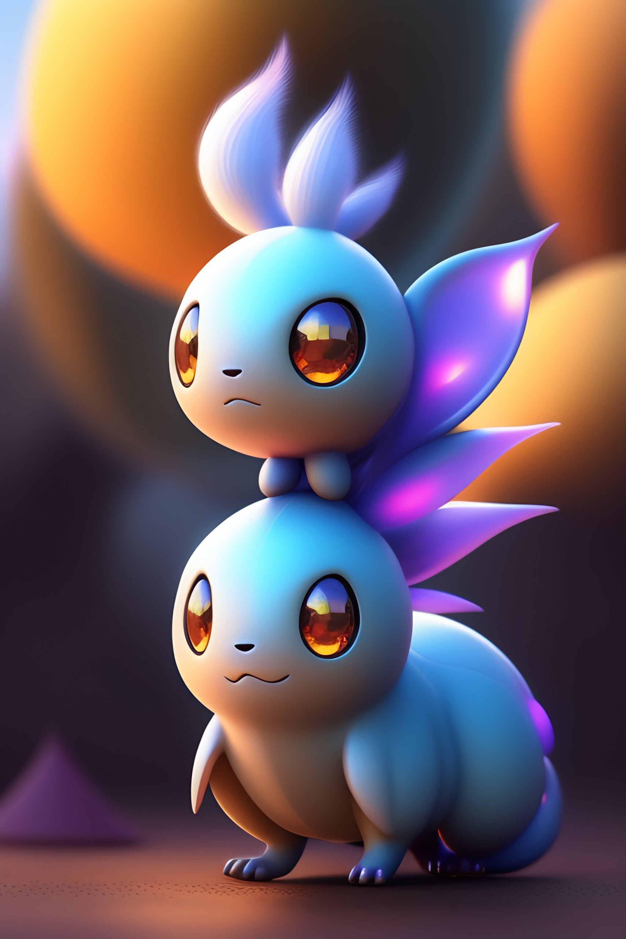 Lexica - A cute ghost type pokemon:: by beeple and James Gilleard and ...