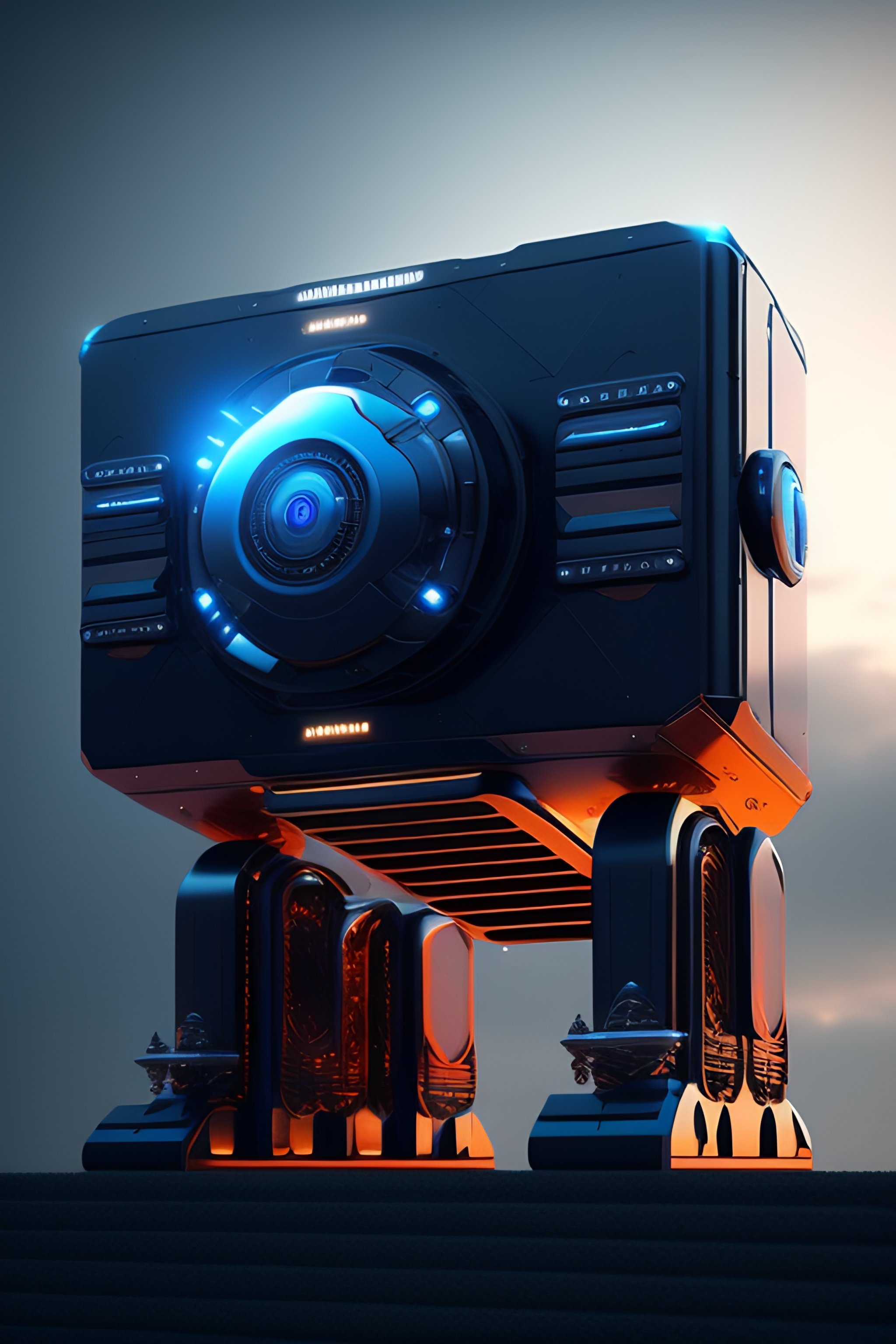 Lexica - Robotics, adaptative, Interestellar, unreal engine, ROBOT ...