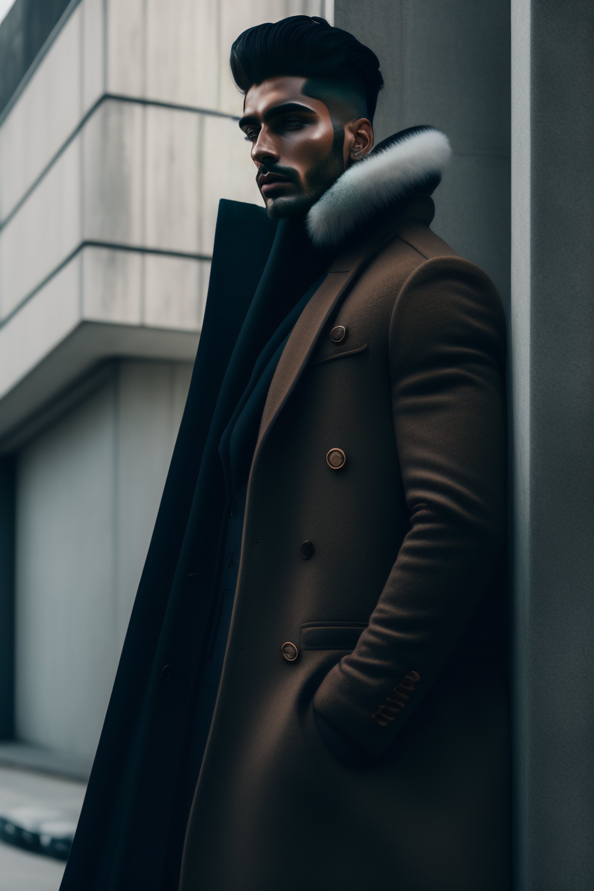 Lexica - Haute couture beautiful pakistani male, fashion model ...