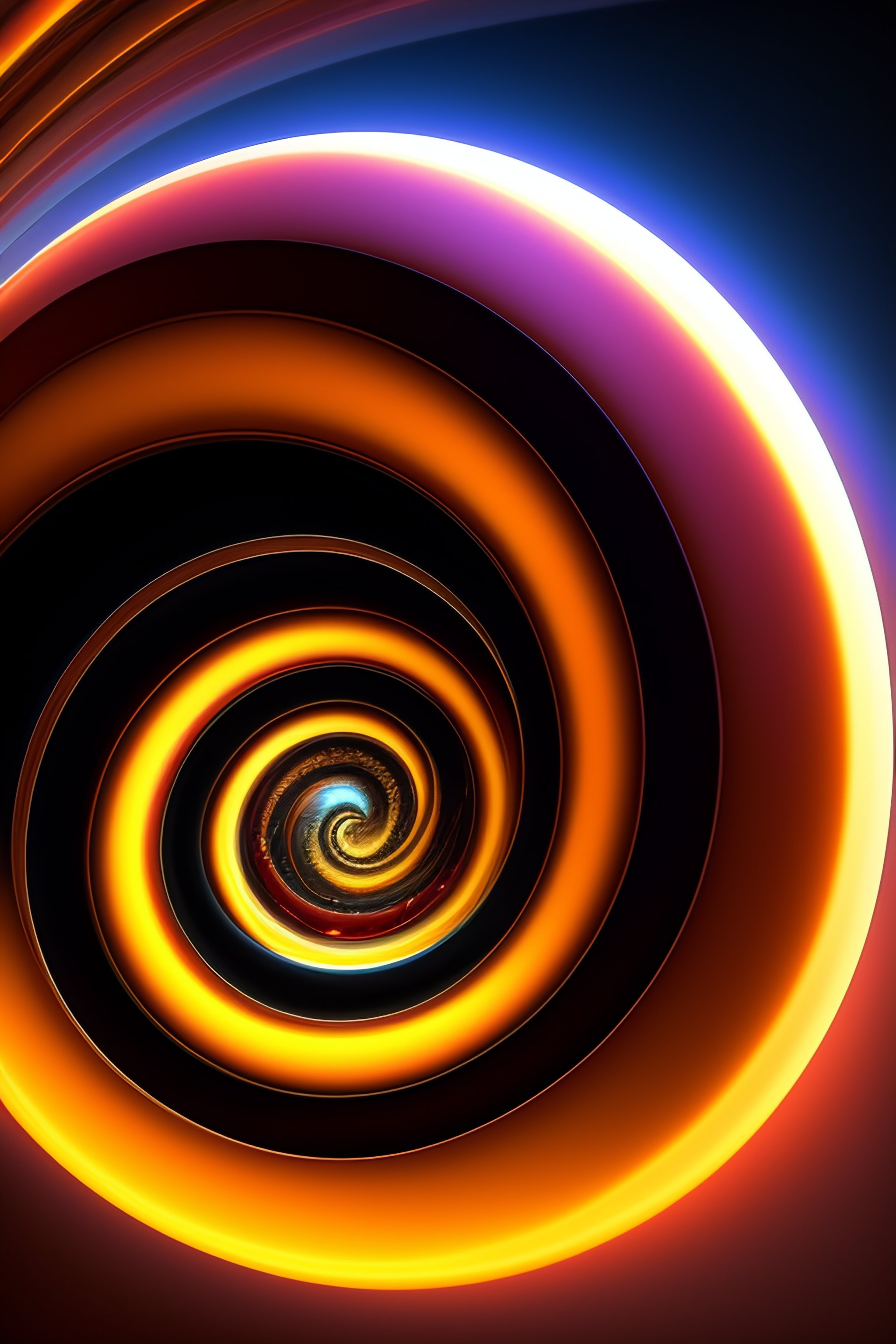 Lexica - Spherical spiral the style of Jean Giraud