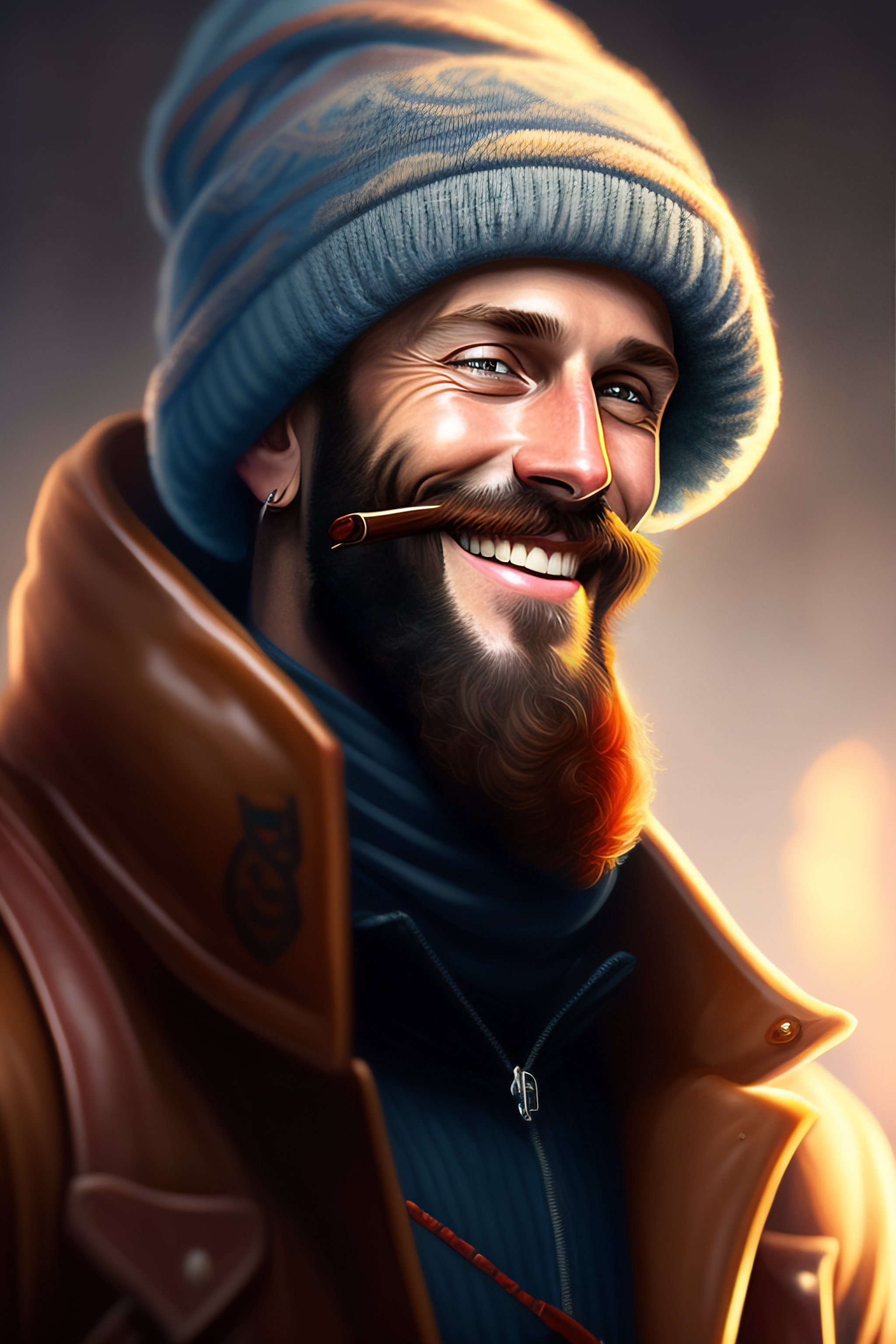 Lexica - Petter stormare, smoking a cigar, beard, with beanie on ...