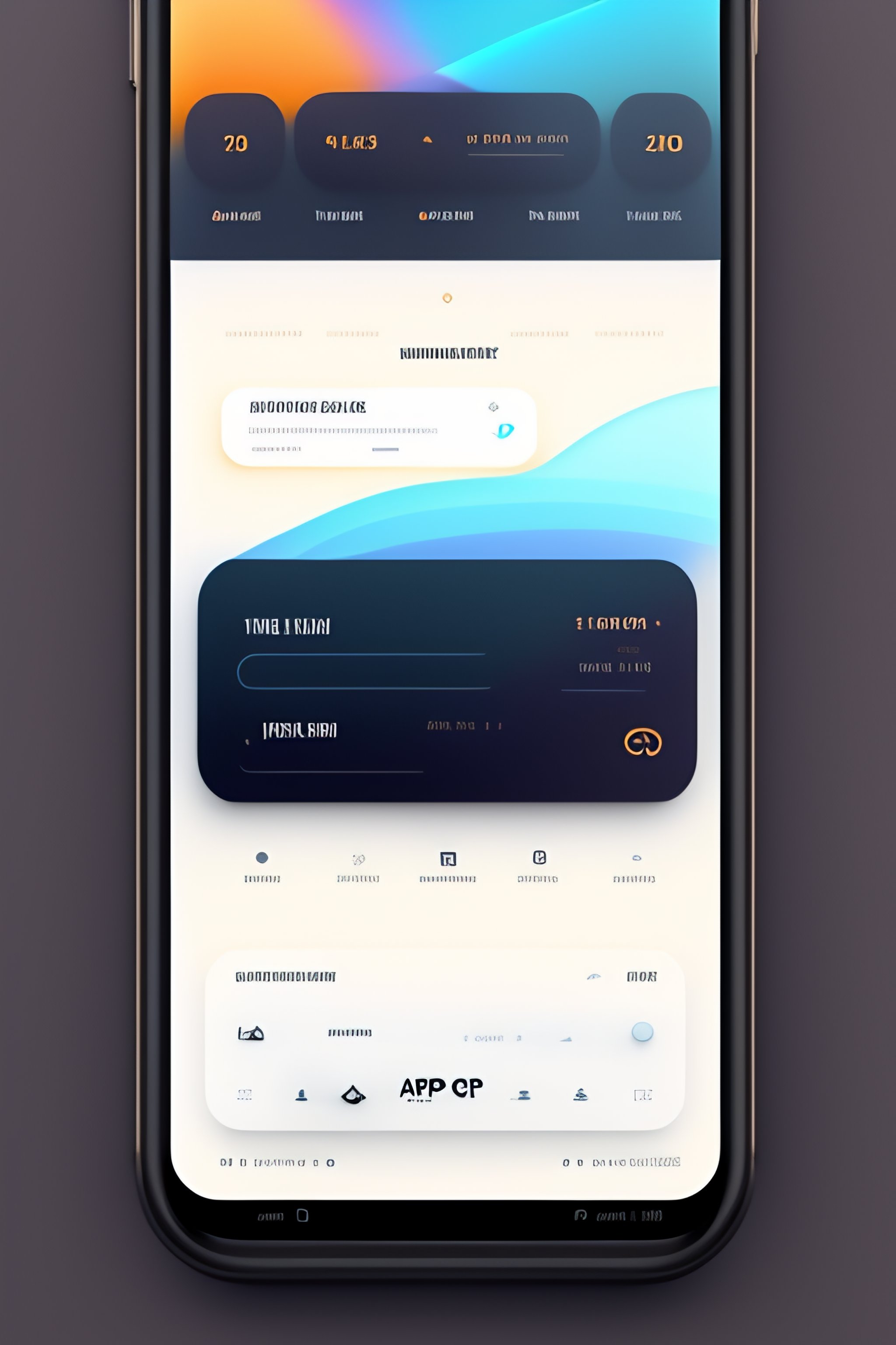 Lexica - App UI design, ((rifle)), behance, dribbble