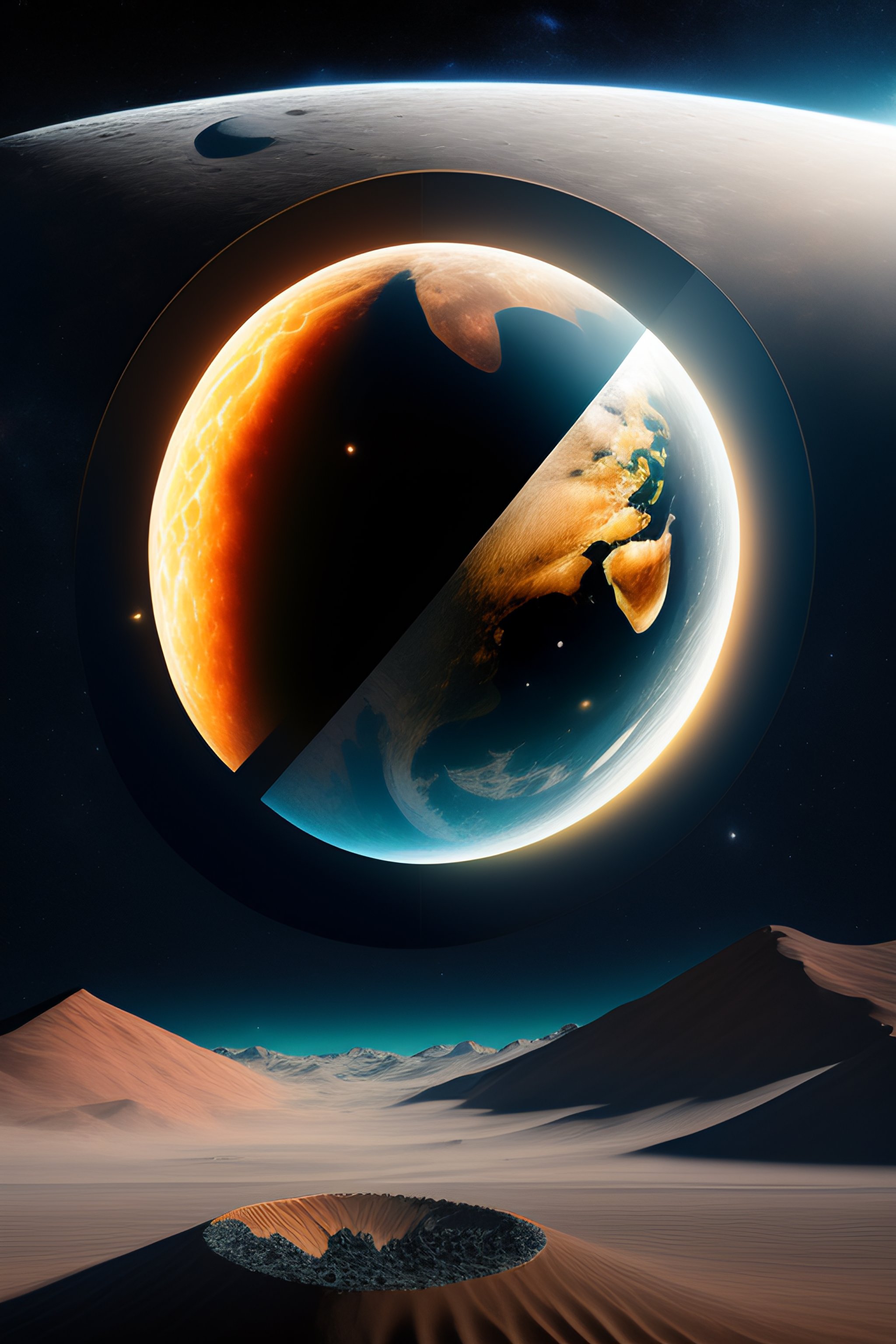 Lexica - Earth collision to the moon