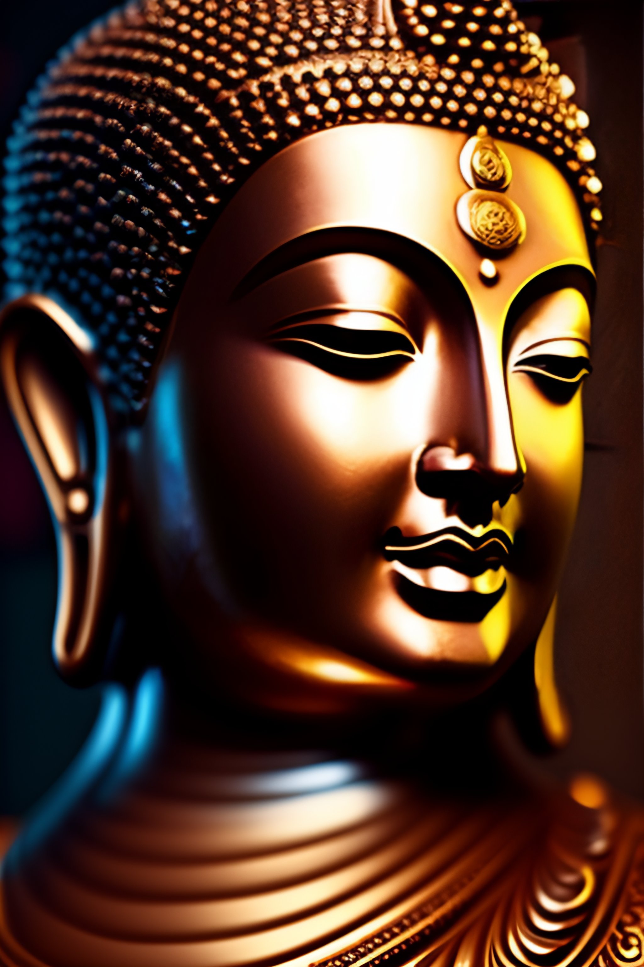 Lexica - A beautiful and inspiring photo of Buddha. Realistic. 4K ...