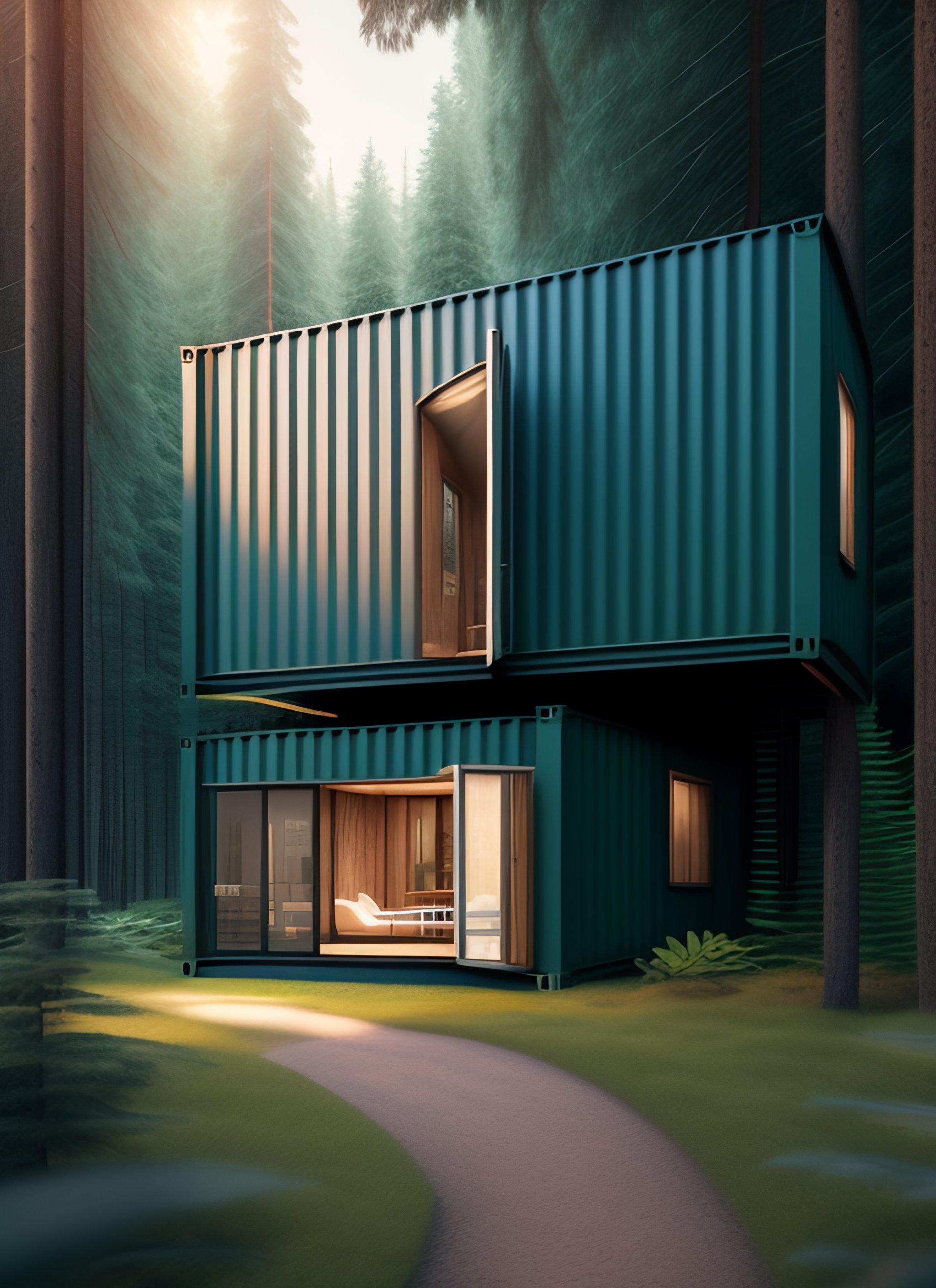 Lexica - Architectural design for shipping container departments ...