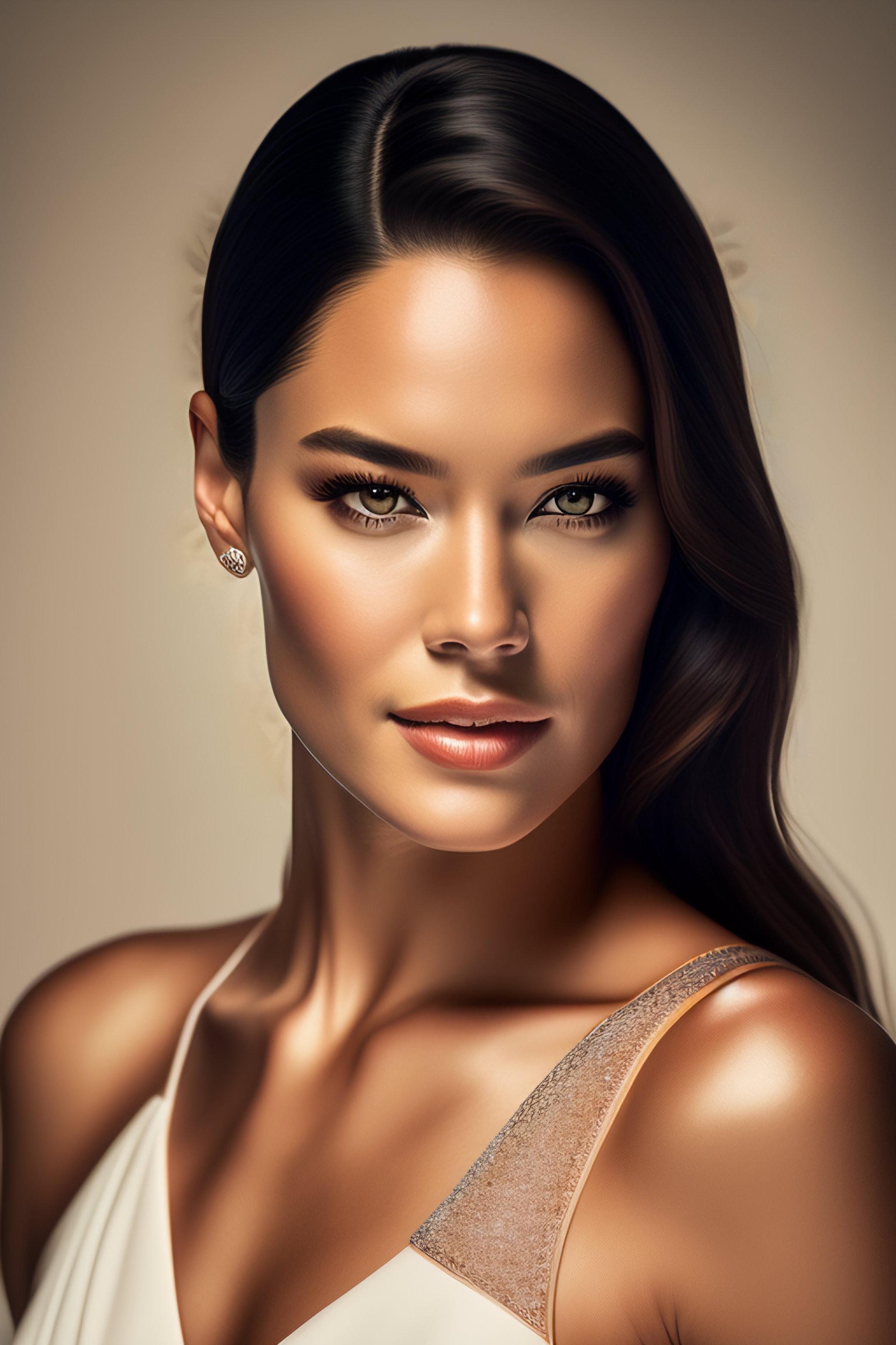 Lexica - A gorgeous female photo, ana ivanovic,professionally retouched ...