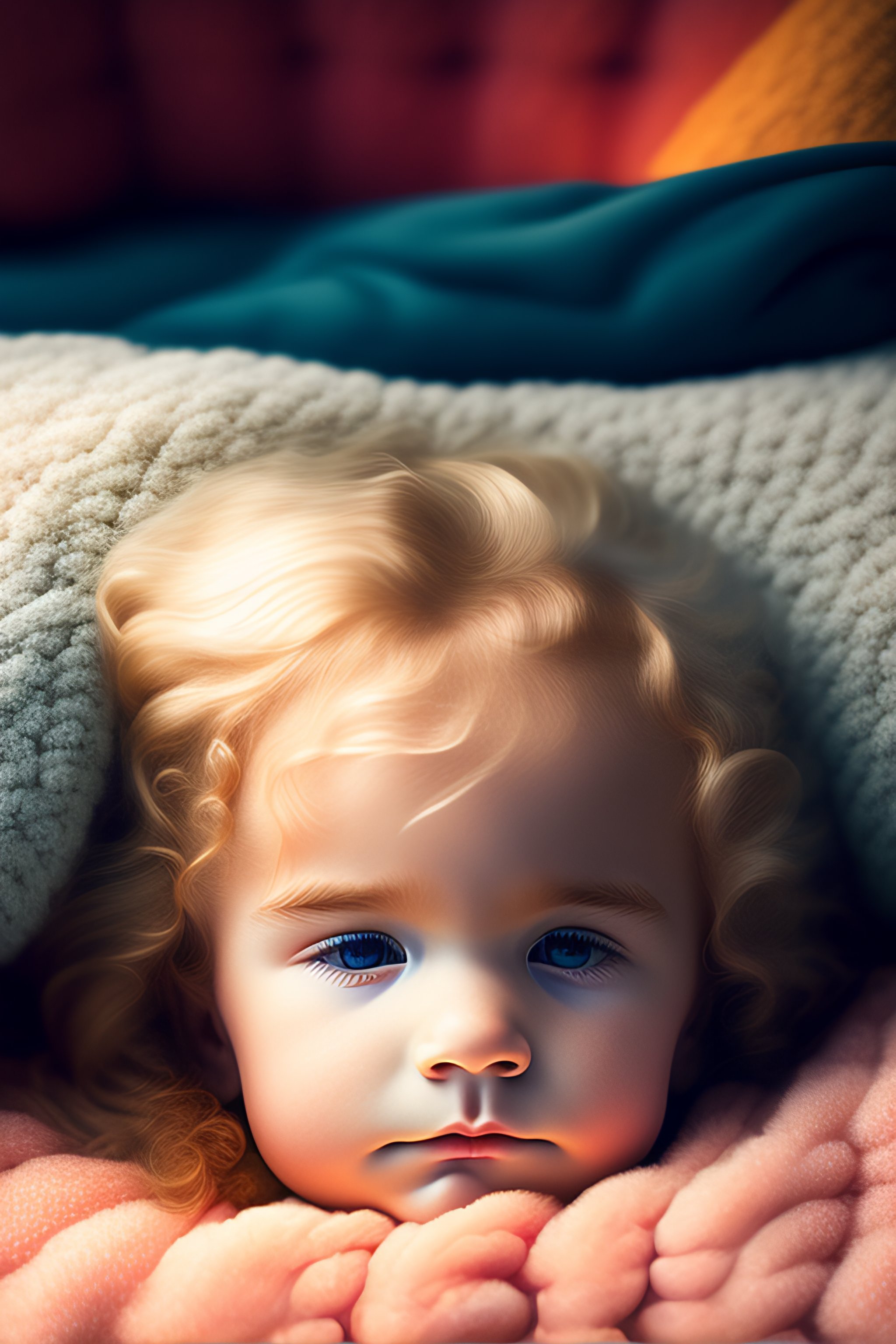 Lexica - Goldilocks waking up from a nap