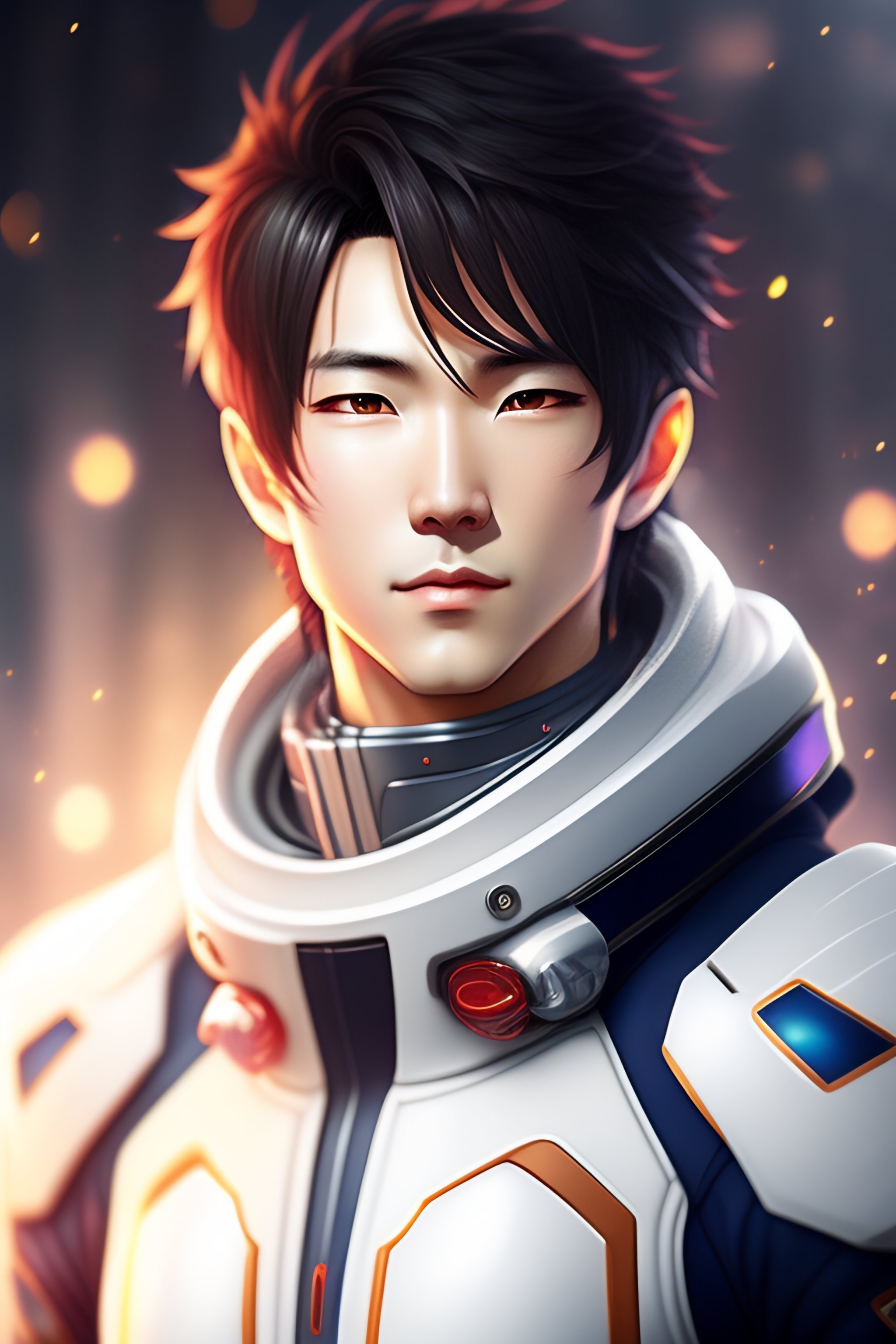 Space Suit Anime Boy
