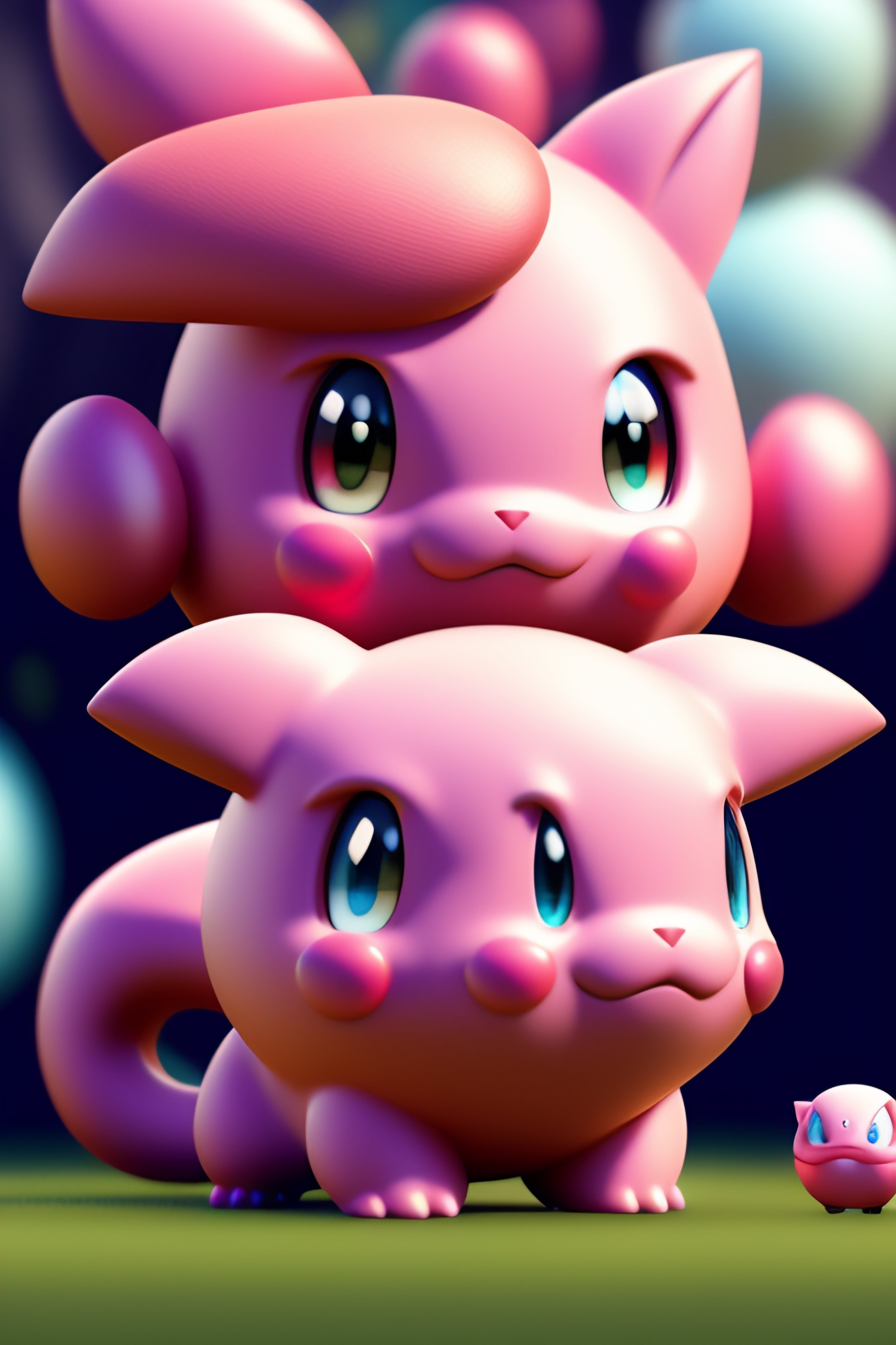 Lexica - Jigglypuff in a pokemon world