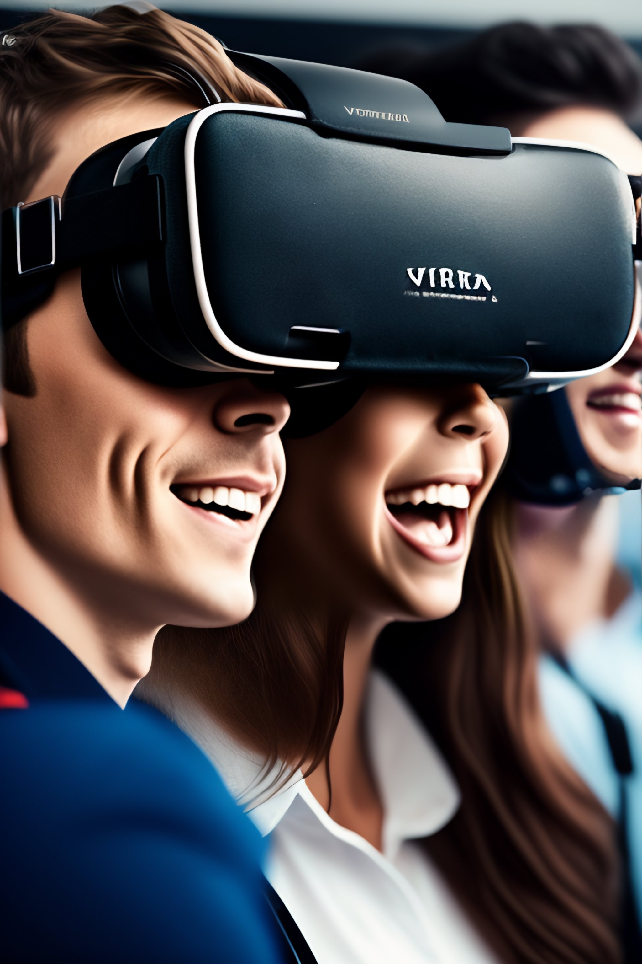 Lexica - Students with vr-headsets