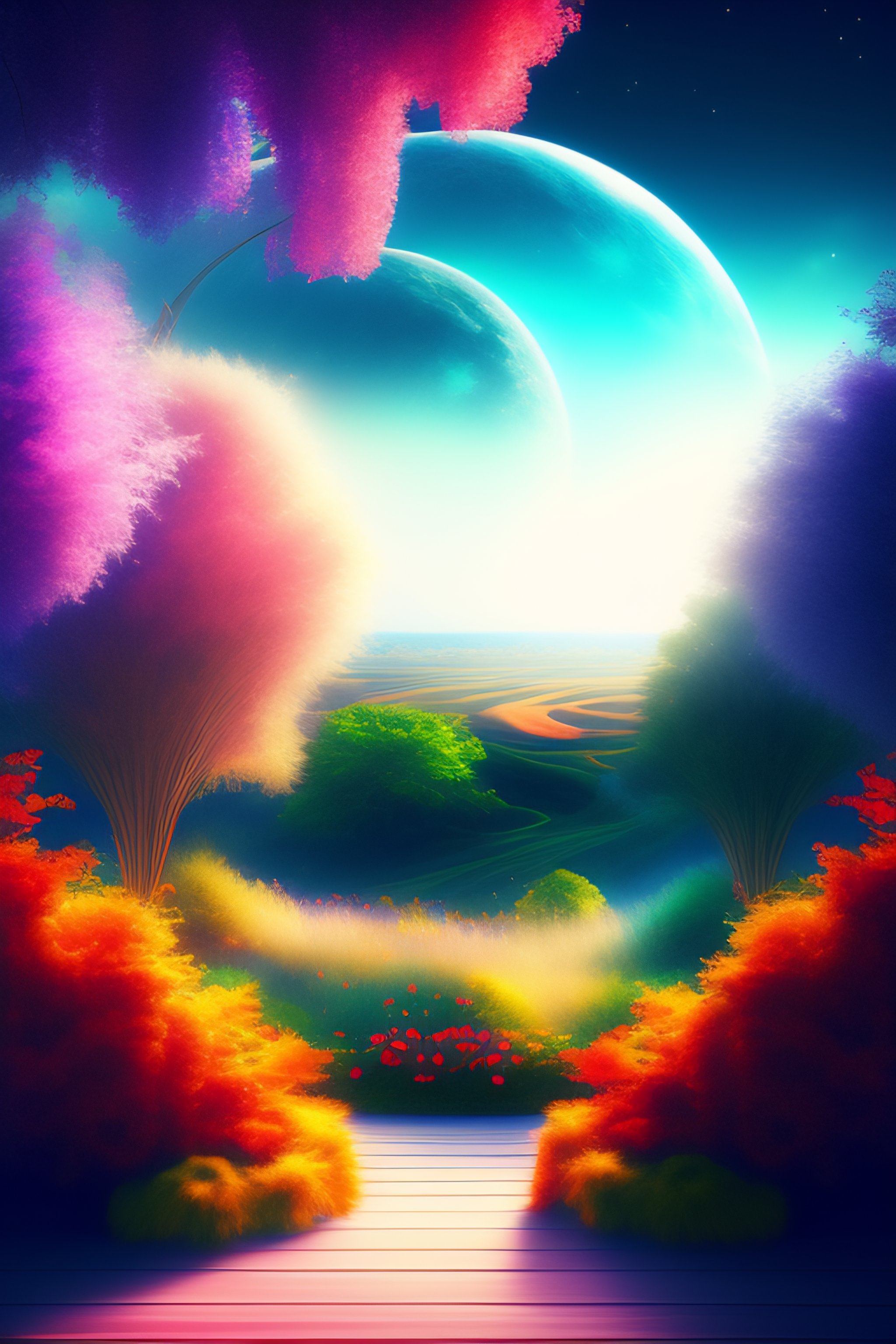 Lexica - Dream of a dream dreaming dreams, botanical, dreamy view ...