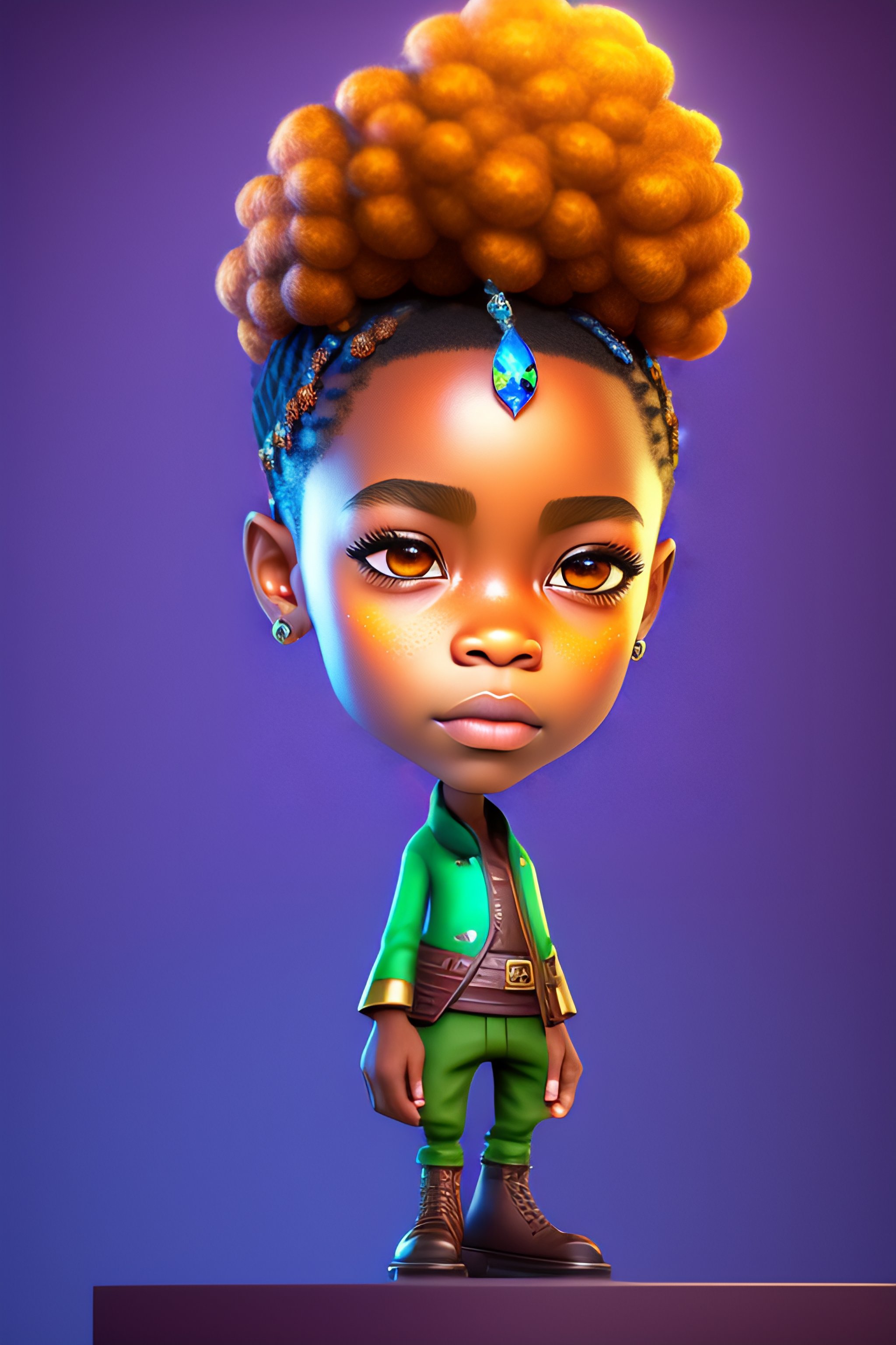 Lexica - An epic fantasy comic book style portrait painting of an ...