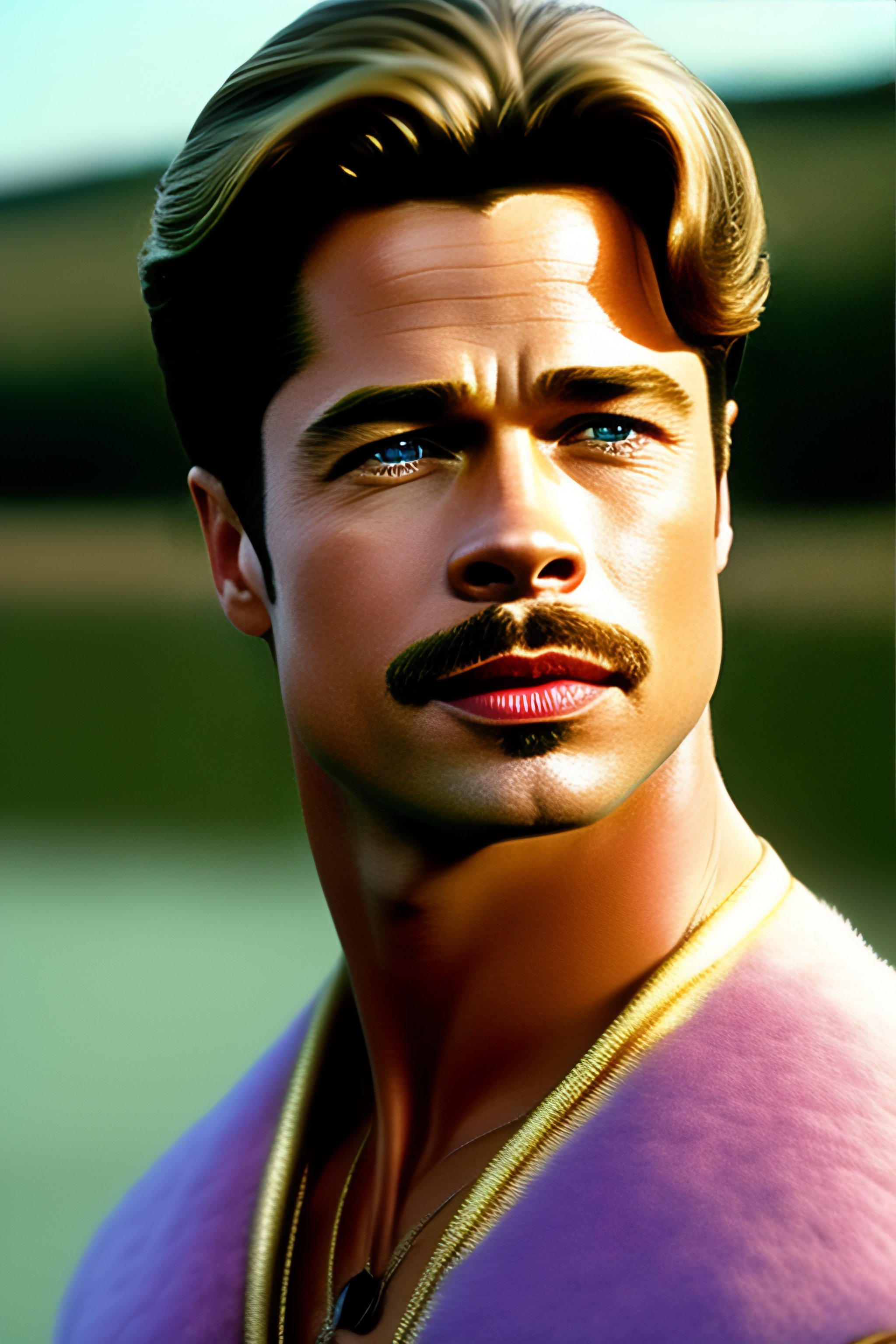Lexica - Retrato do Brad Pitt como super mario, live action adaptation ...