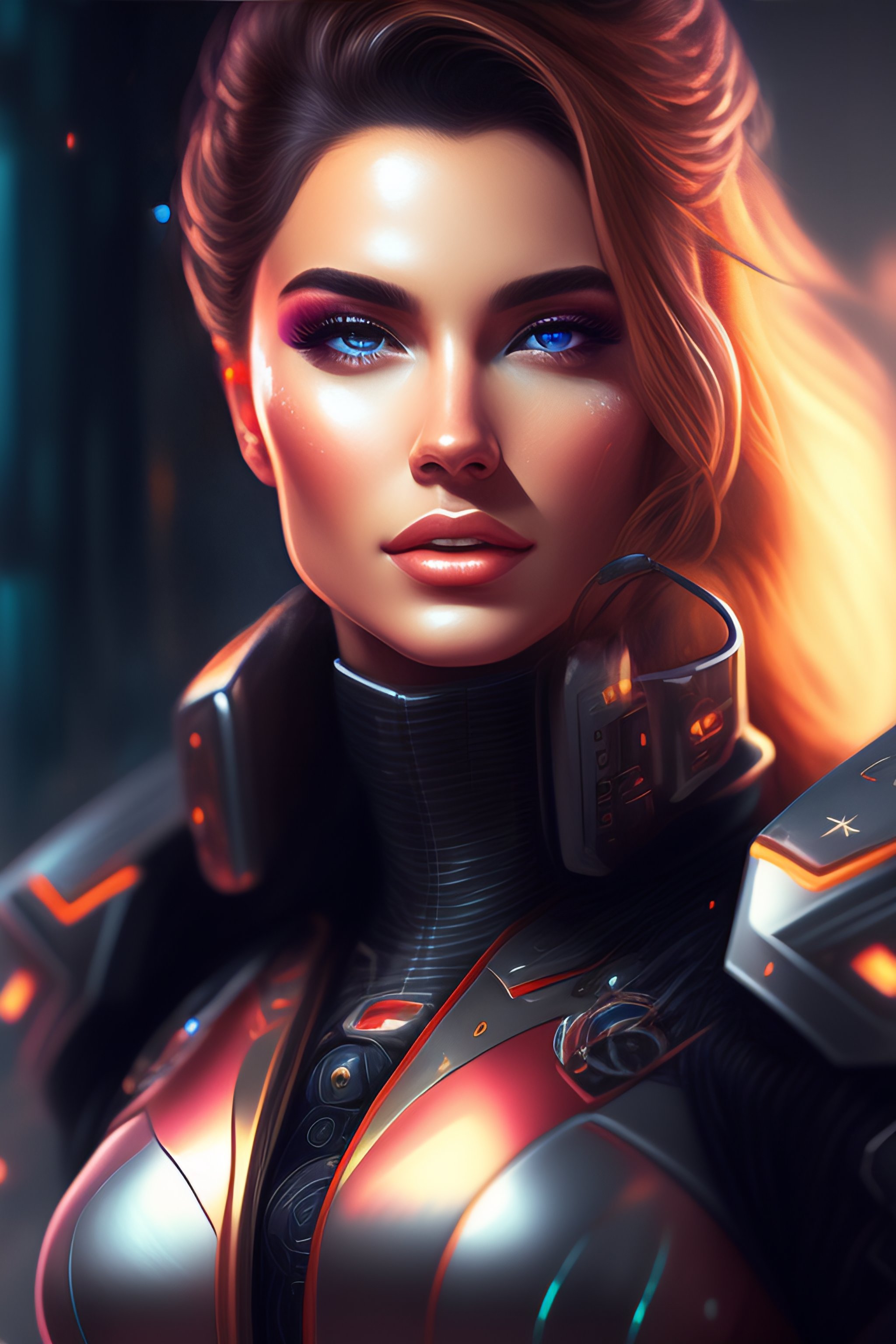 Lexica - Stunning (cyber Mobile phone) digital painting, artstation ...