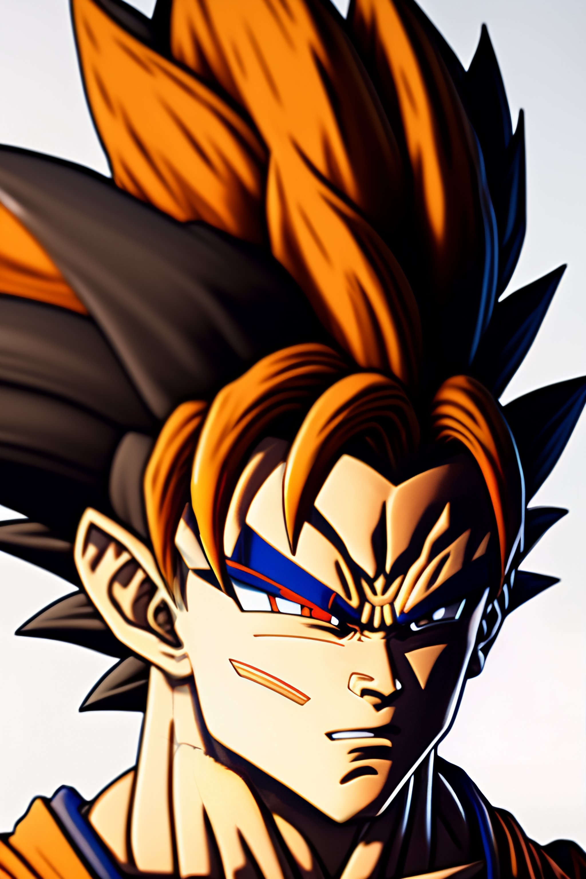 Lexica - Goku face, realistic, detailed