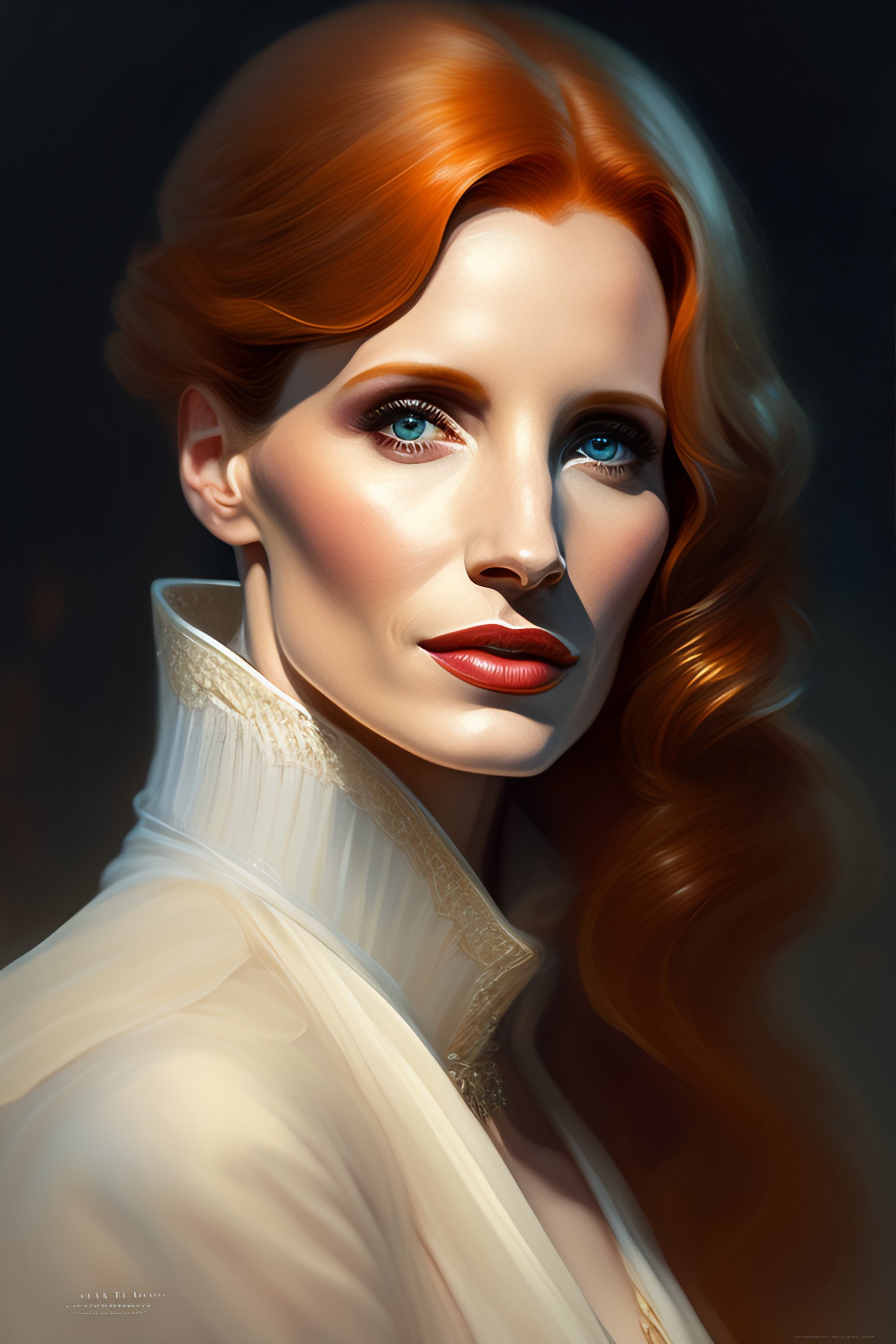Lexica - Portrait Jessica Chastain as Sherlock Holmes, highly detailed ...