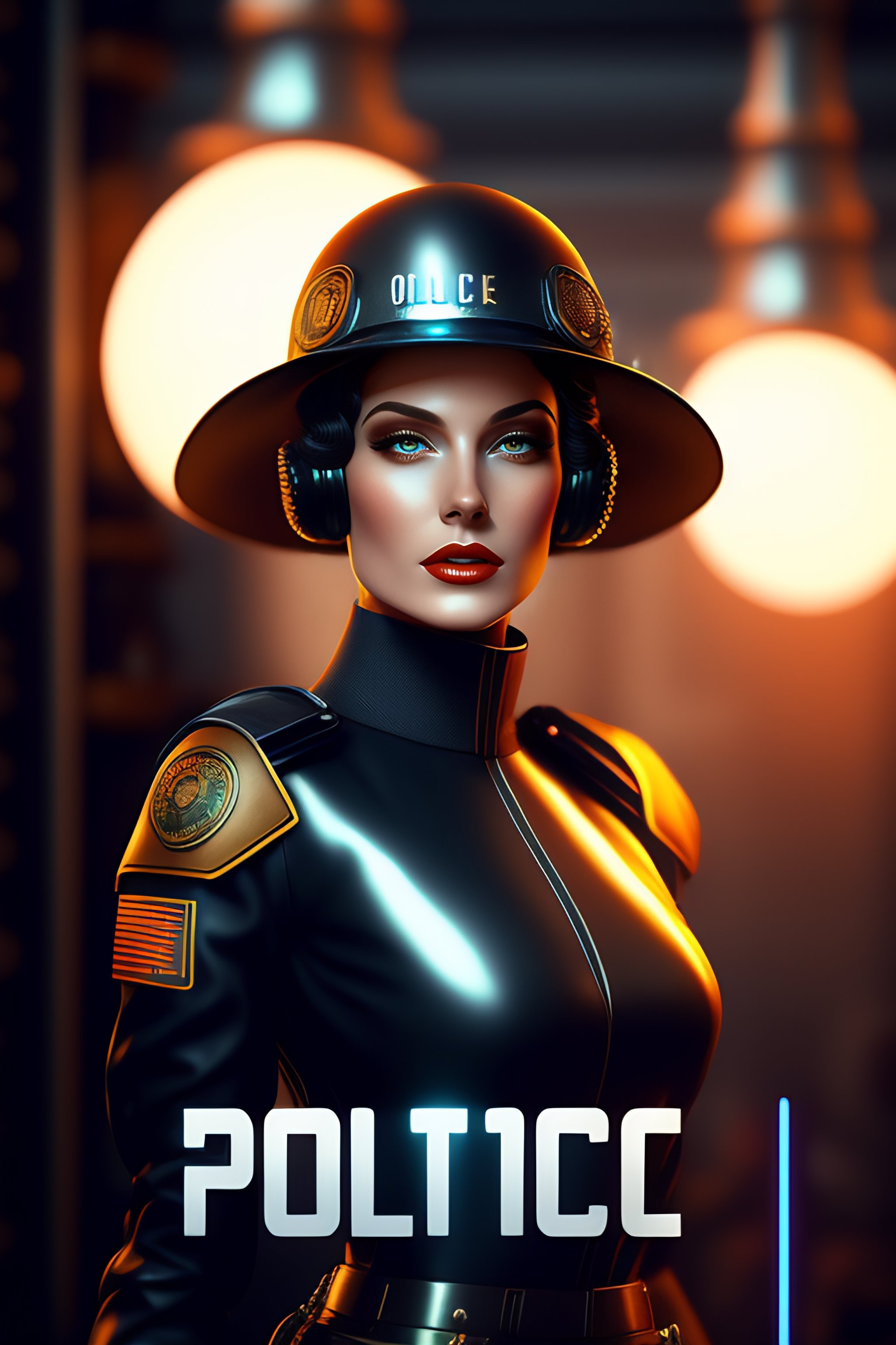 Lexica - Futuristic Vintage Medium Shot 1920's Poster electronik ...