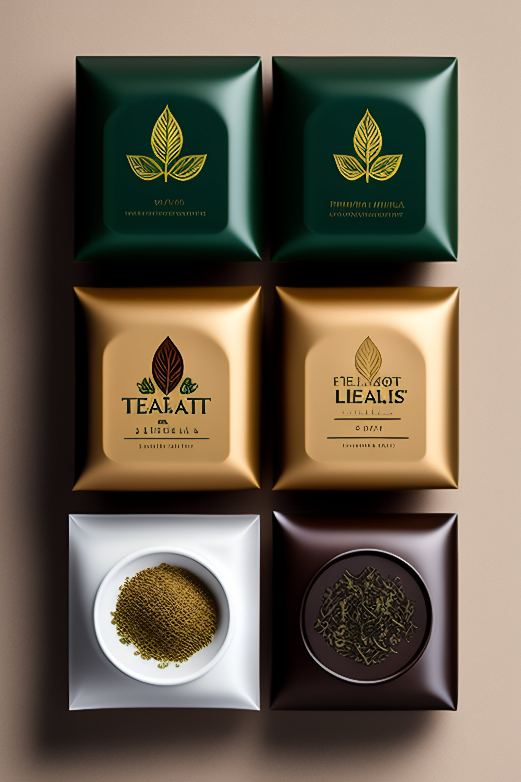 Lexica - Tea leaves package designs