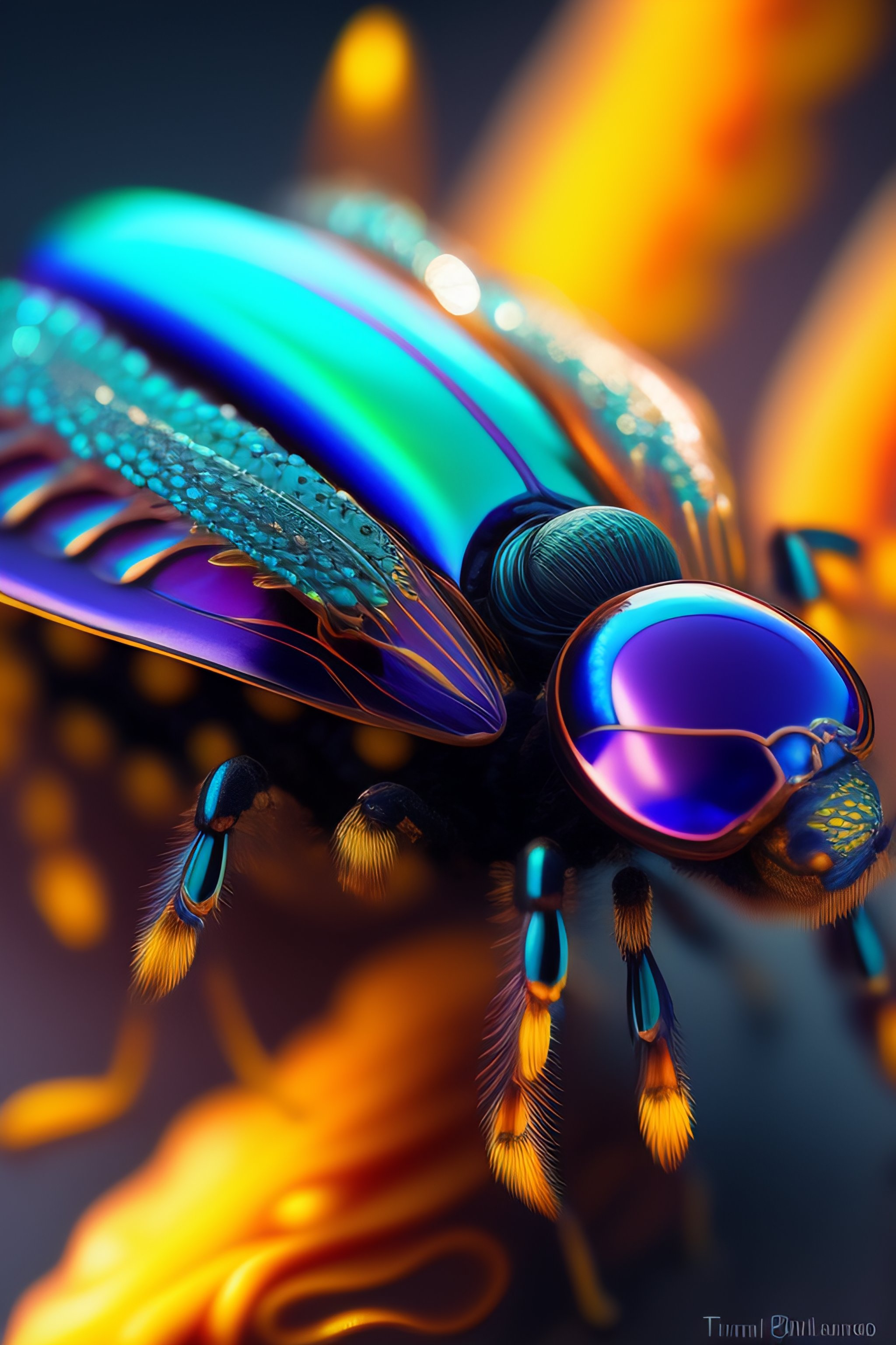 Lexica - Prediter, Iridescent, flying insect, scales, wings, blues ...