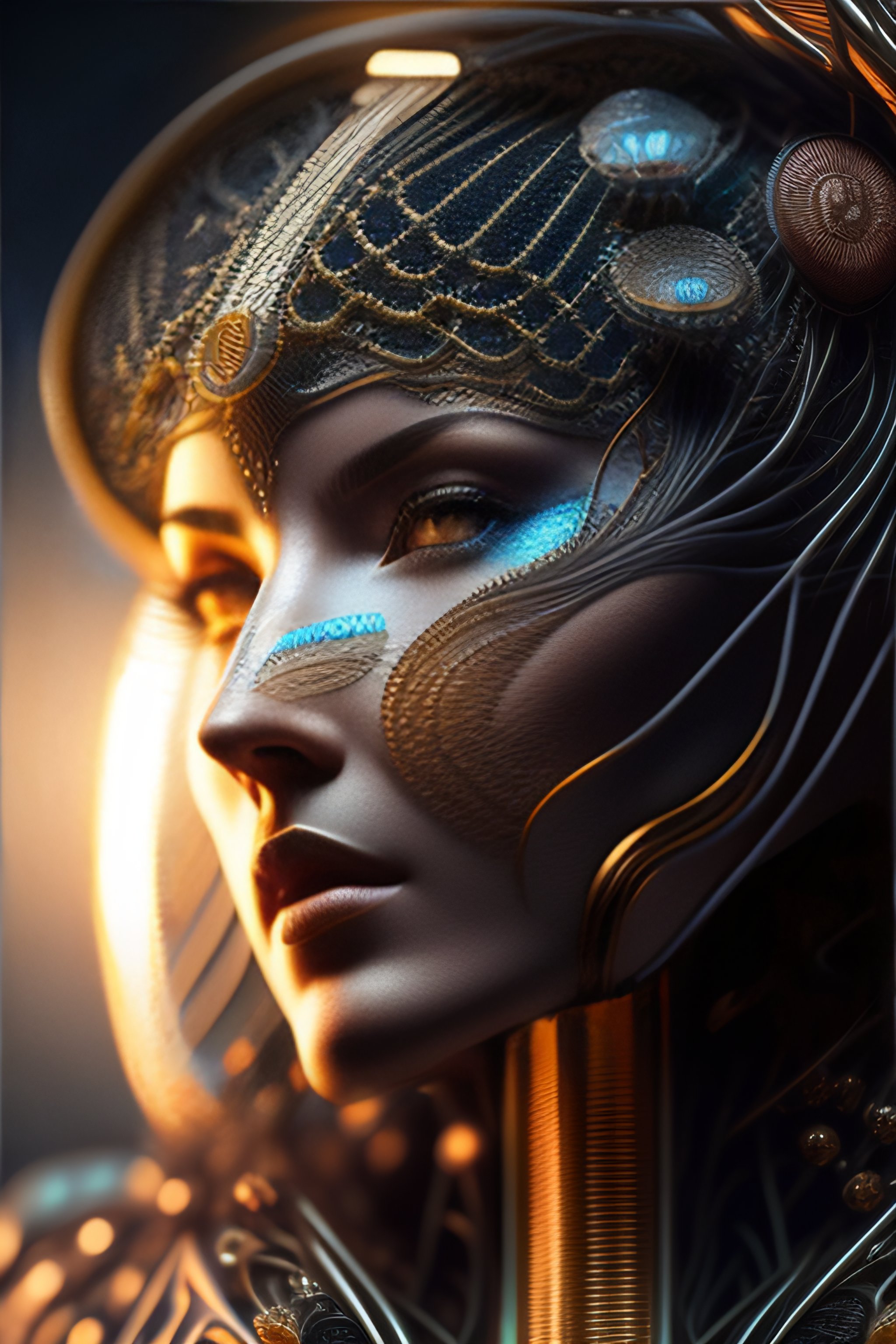 Lexica - Complex 3d render ultra detailed of a beautiful porcelain ...