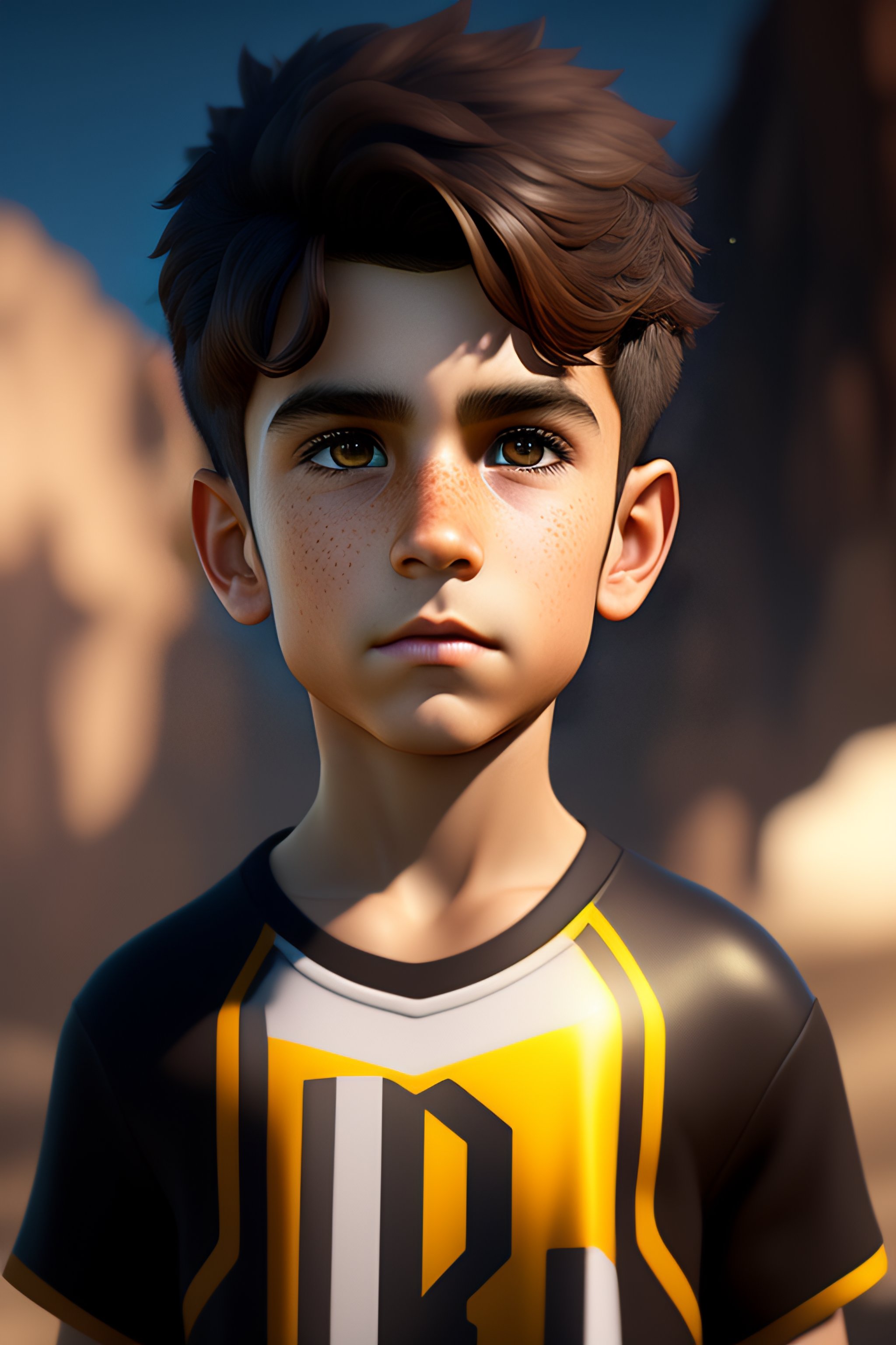 Lexica - An epic fantasy comic book style portrait painting of a young ...