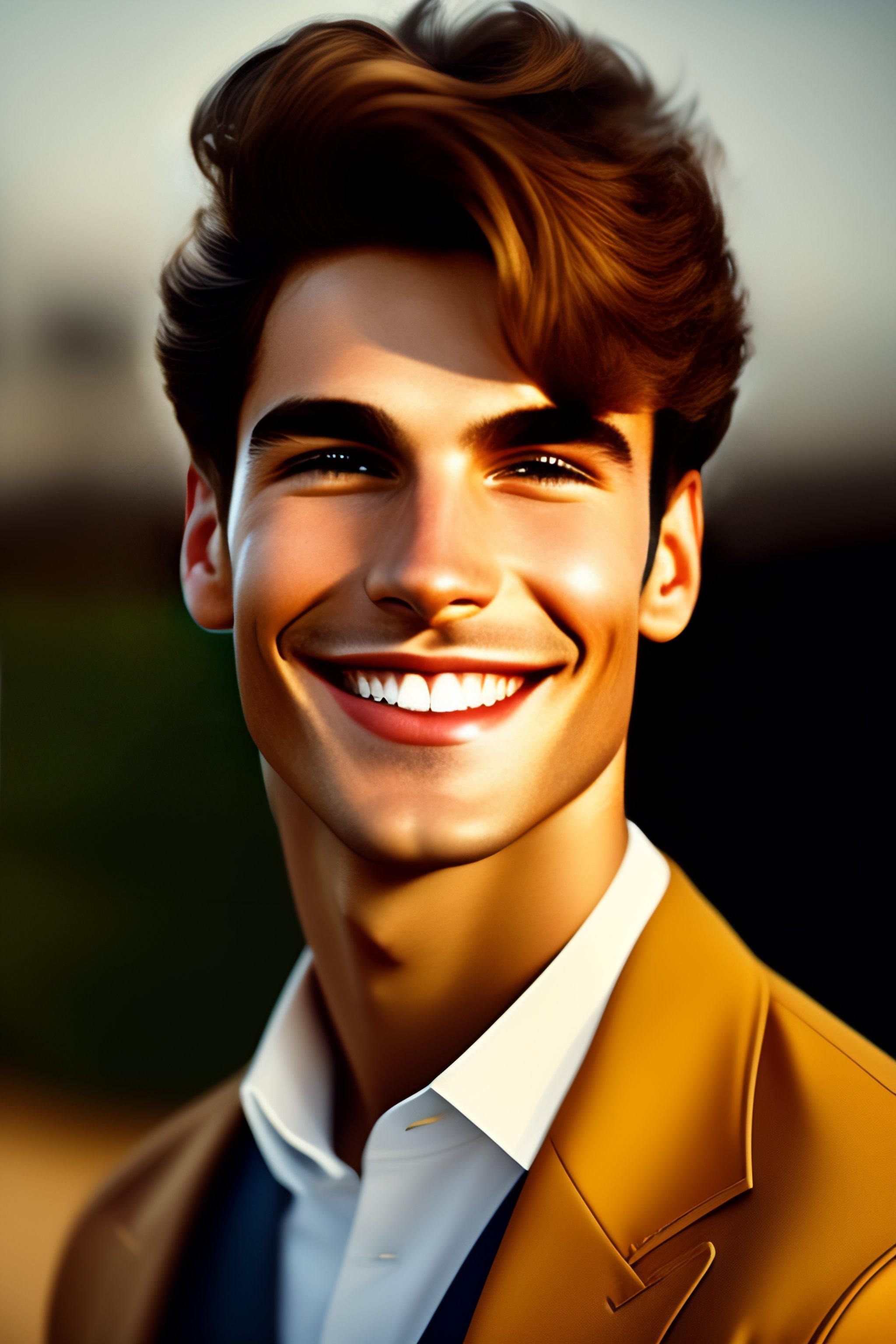 Lexica - Young man smiling