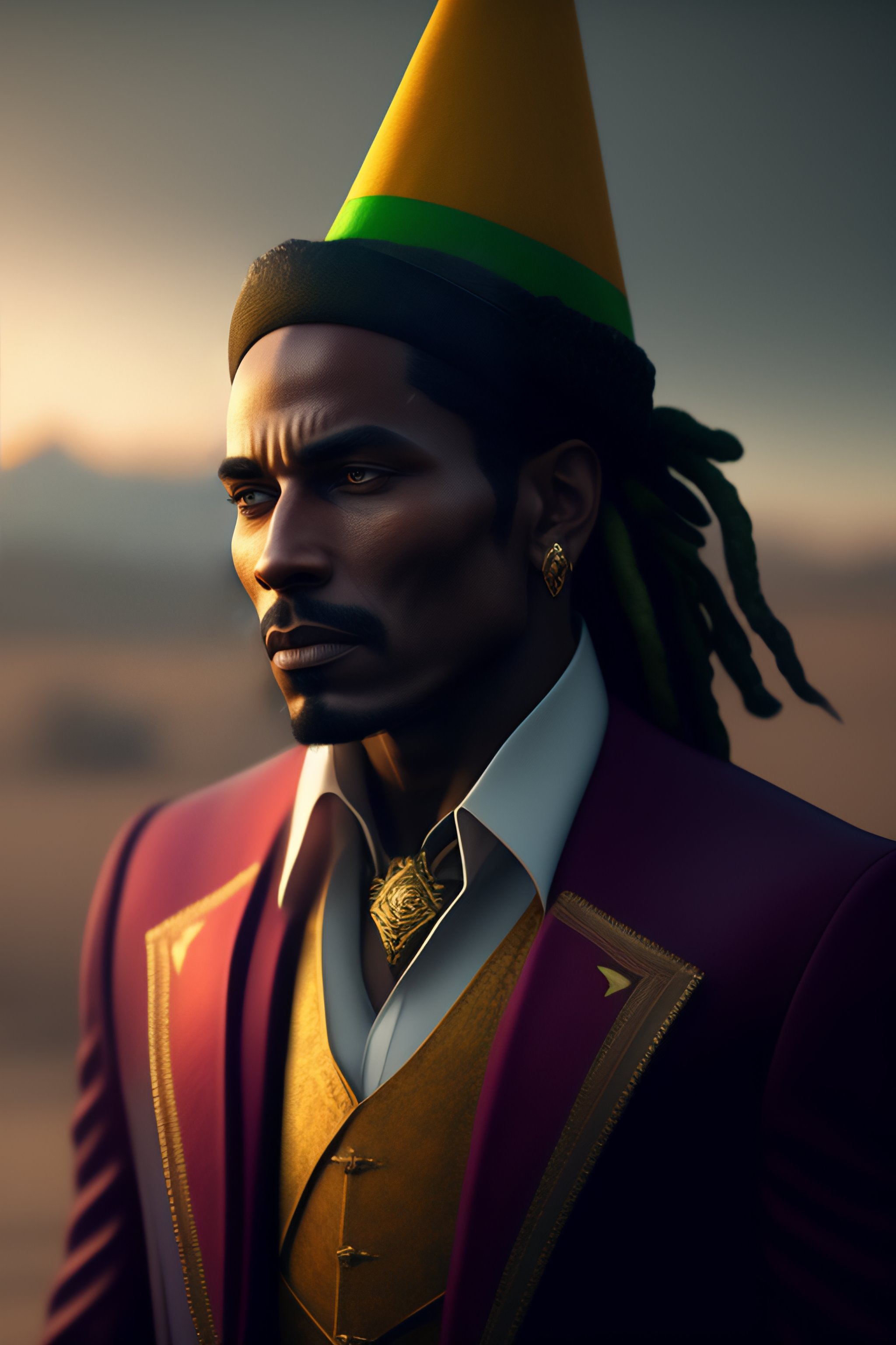 Lexica - Rasta Joker, 8k portrait, highly detailed, beautiful, model ...