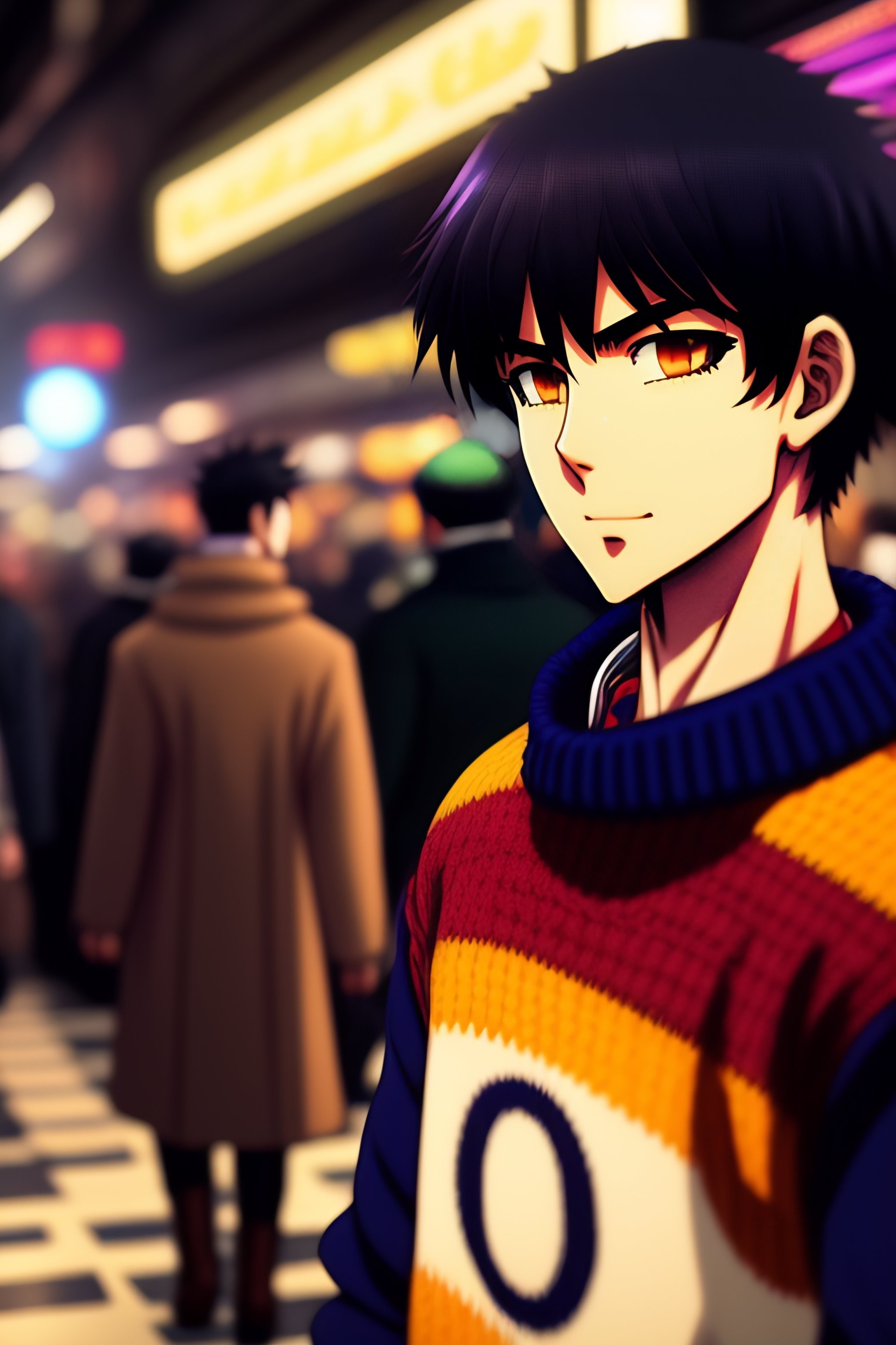 Lexica - Vintage anime style of the 90s, a widescreen shot of a chaotic ...