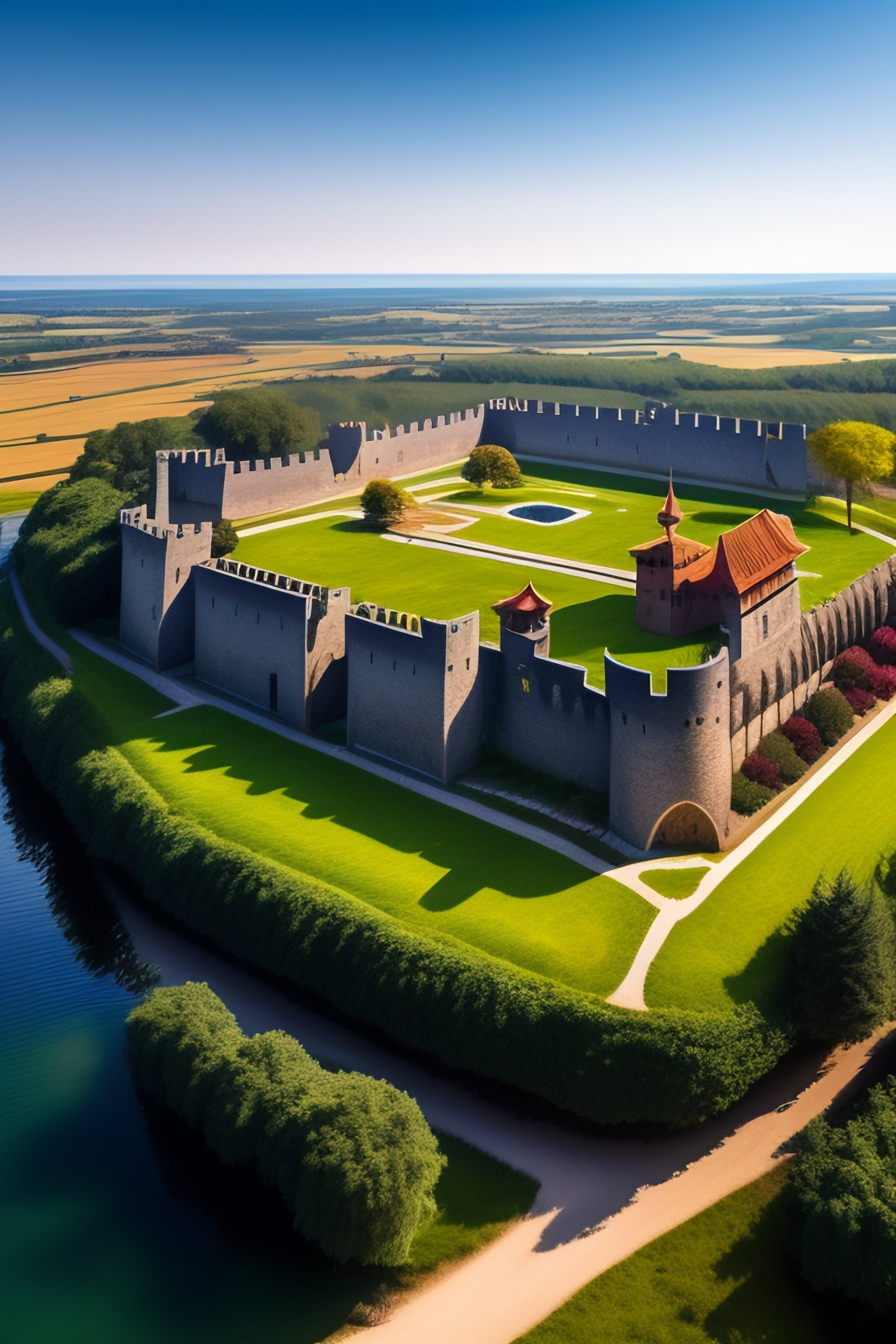 Lexica - Large medieval fortress